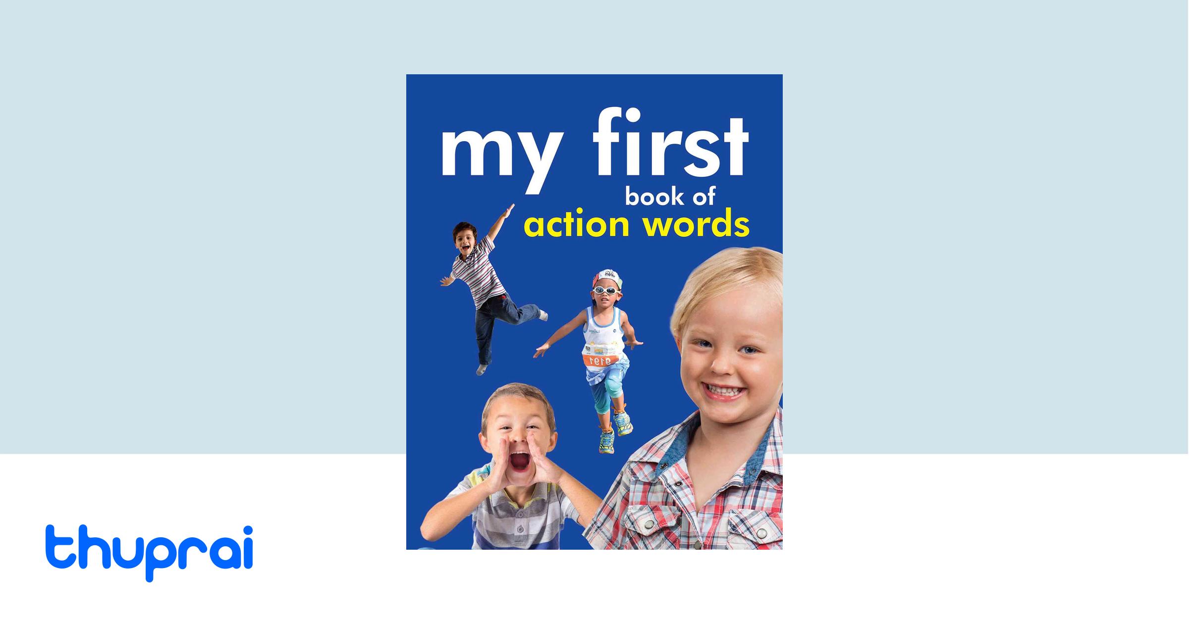 Buy My First Book of Action Words in Nepal | Thuprai