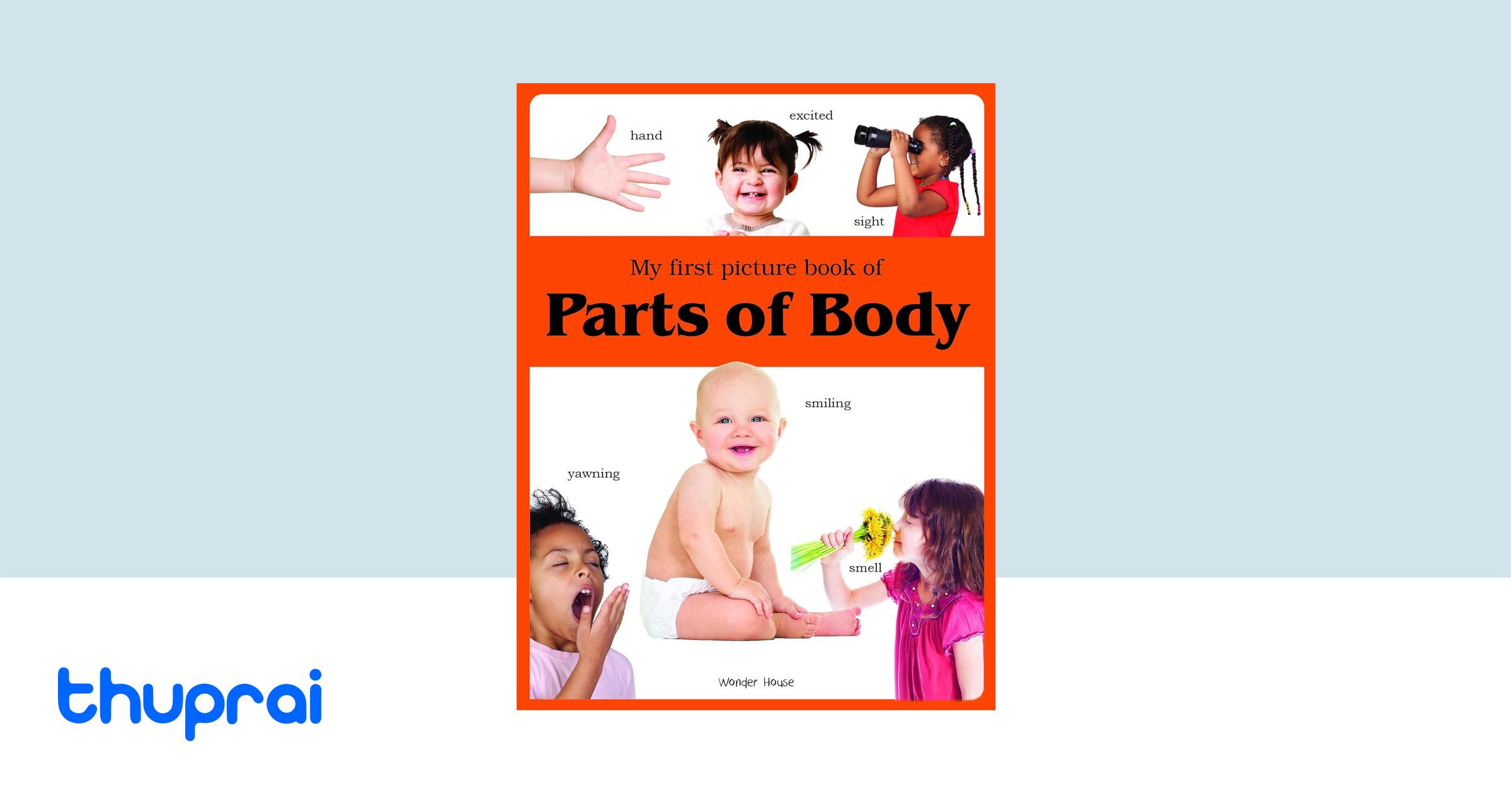 Buy My First Book of Parts of Body in Nepal | Thuprai