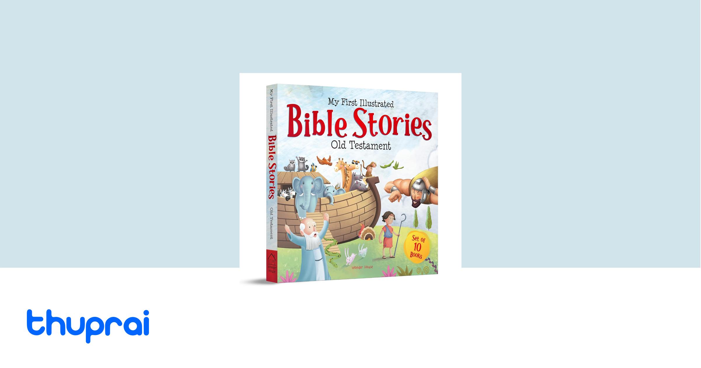 Buy My First Illustrated Bible Stories from Old Testament: Boxed Set of ...