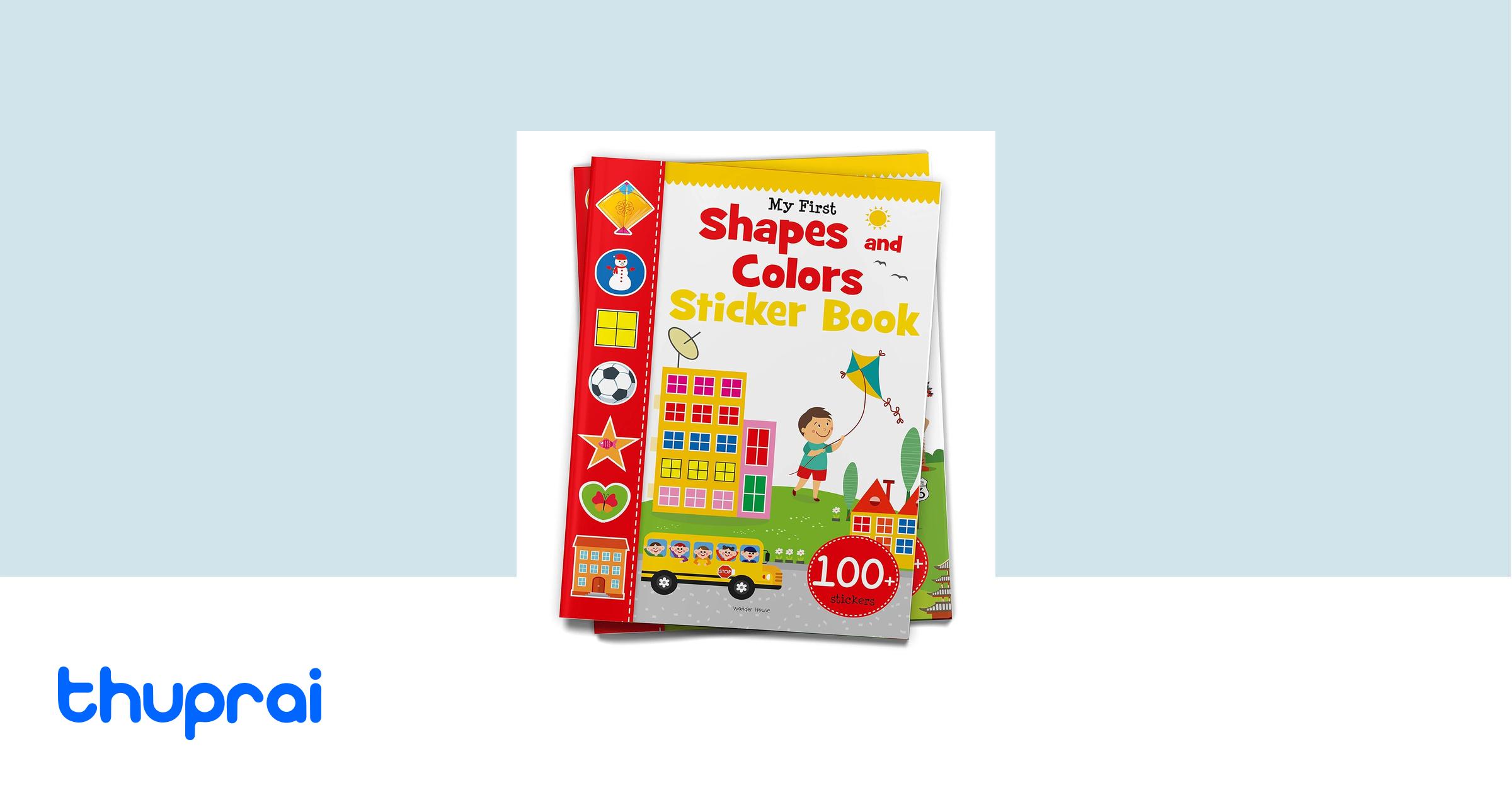 Buy My First Shapes and Colours Sticker Book: Exciting Sticker Book ...
