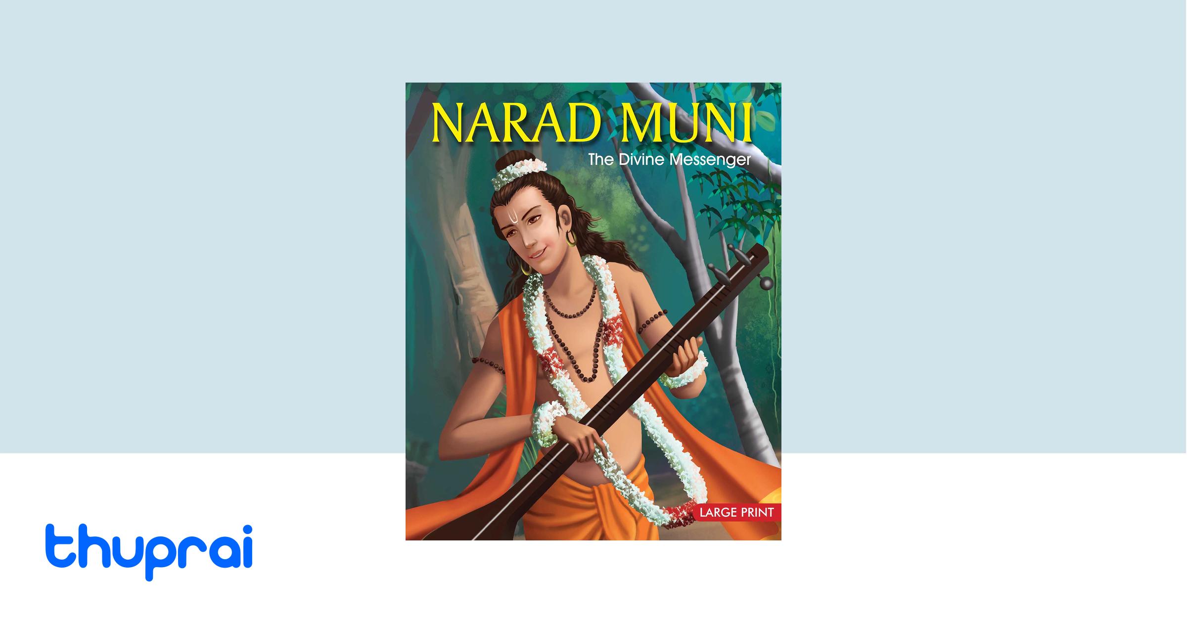 Buy Narad Muni The Divine Messenger : Large Print in Nepal | Thuprai