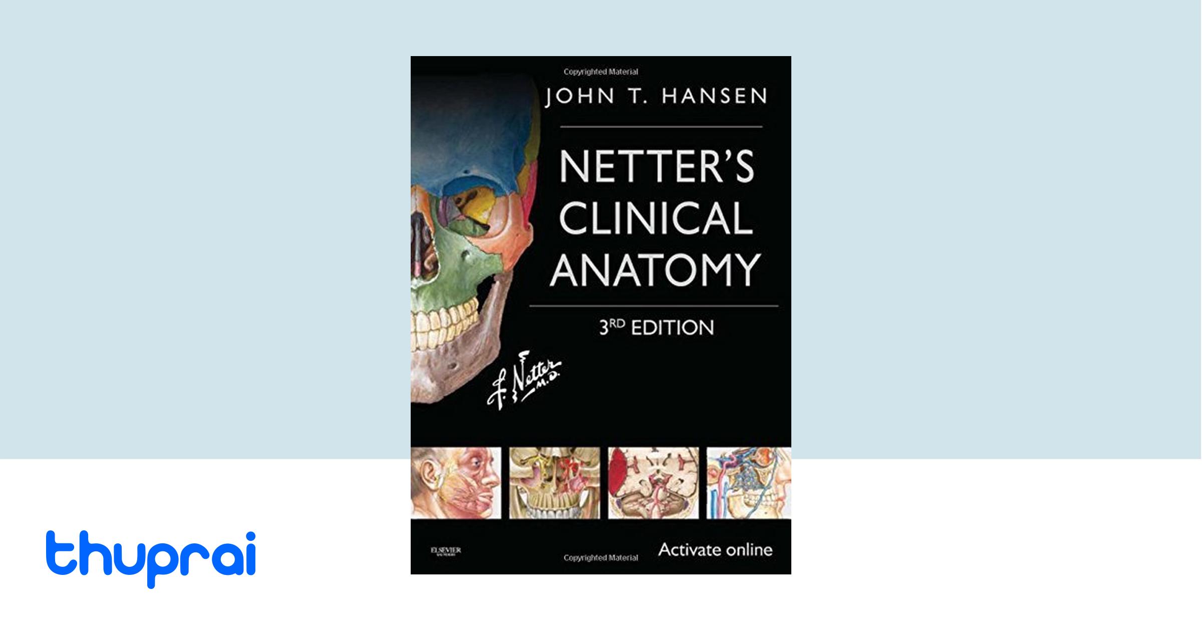 Buy Netter's Clinical Anatomy in Nepal | Thuprai