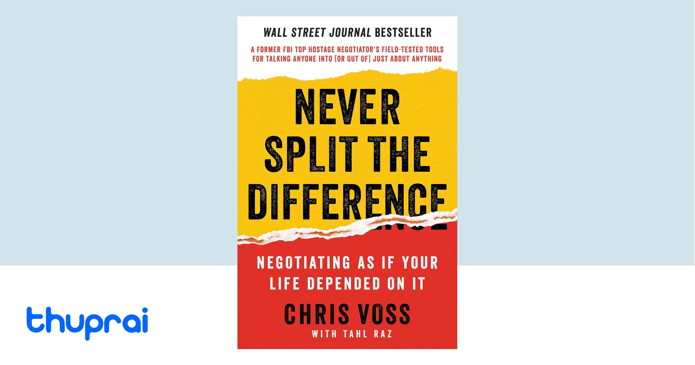 Buy Never Split the Difference in Nepal | Thuprai