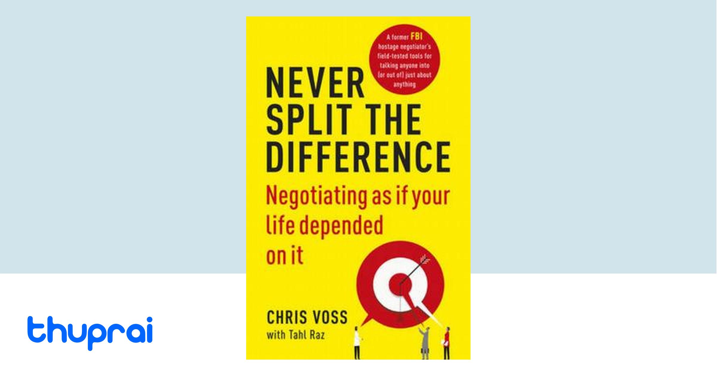 Buy Never Split the Difference in Nepal | Thuprai