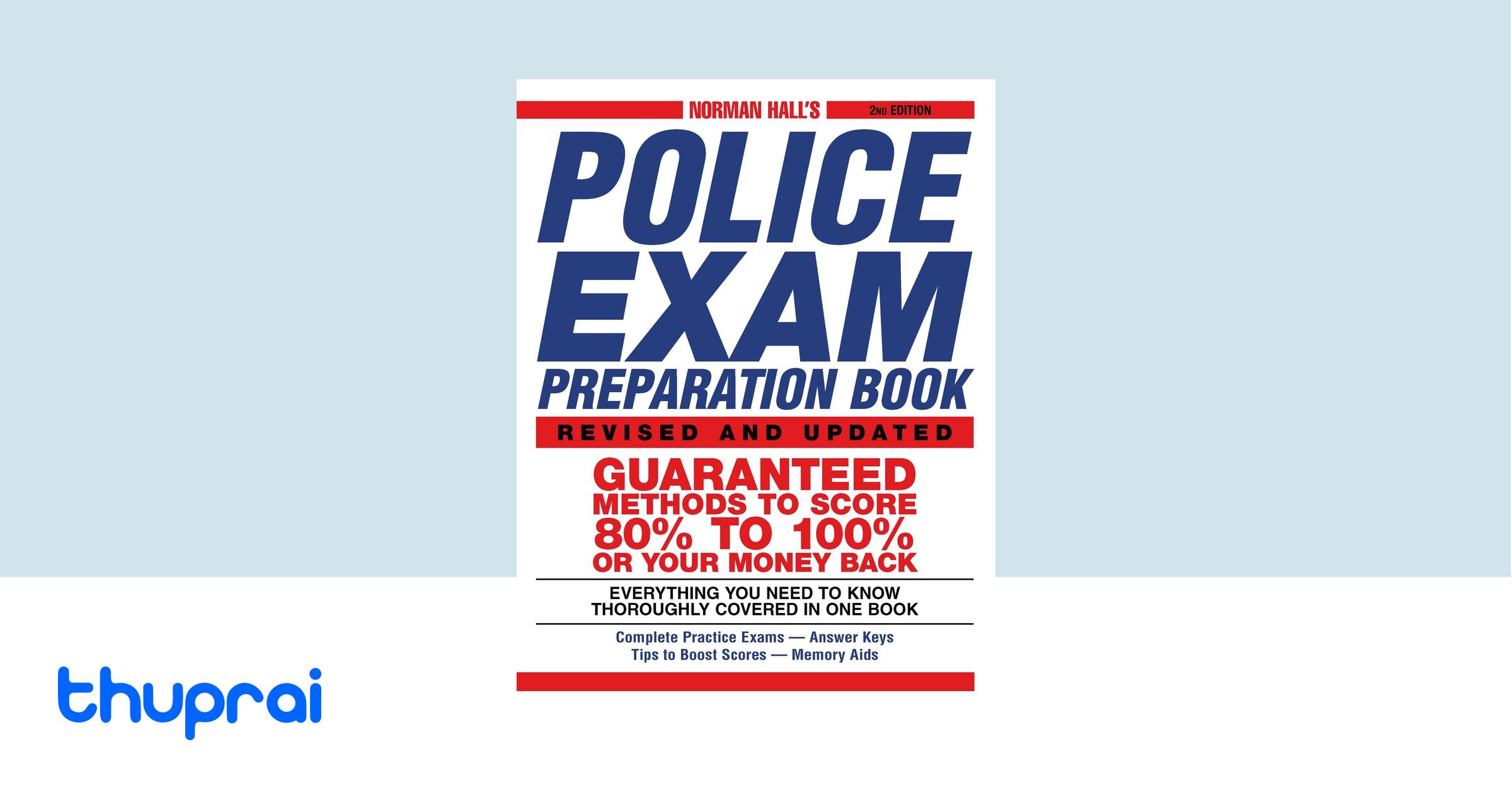 Buy Norman Hall's Police Exam Preparation Book in Nepal | Thuprai