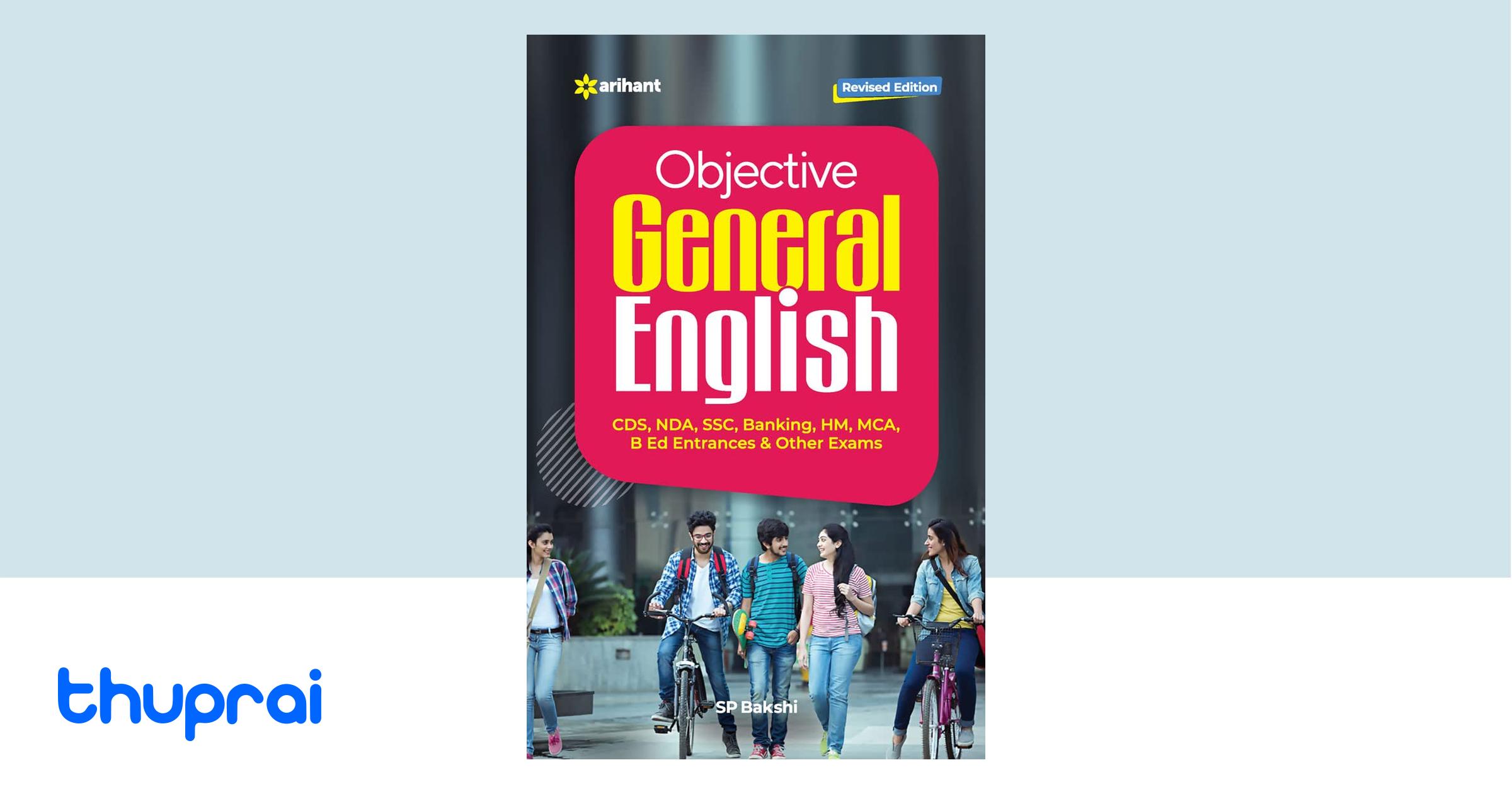 Buy Objective General English in Nepal | Thuprai