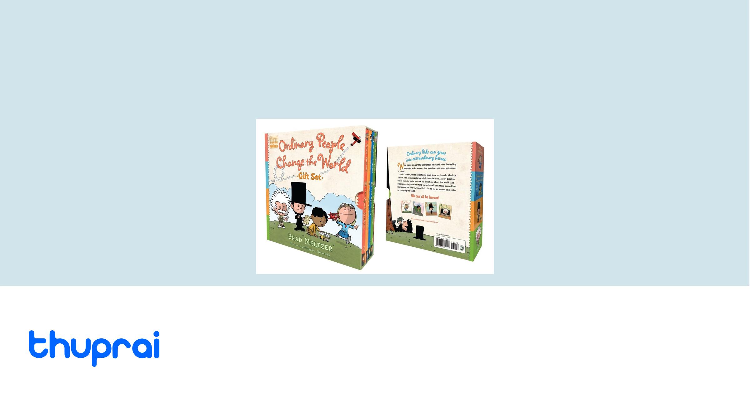 Buy Ordinary People Change the World Gift Set in Nepal | Thuprai