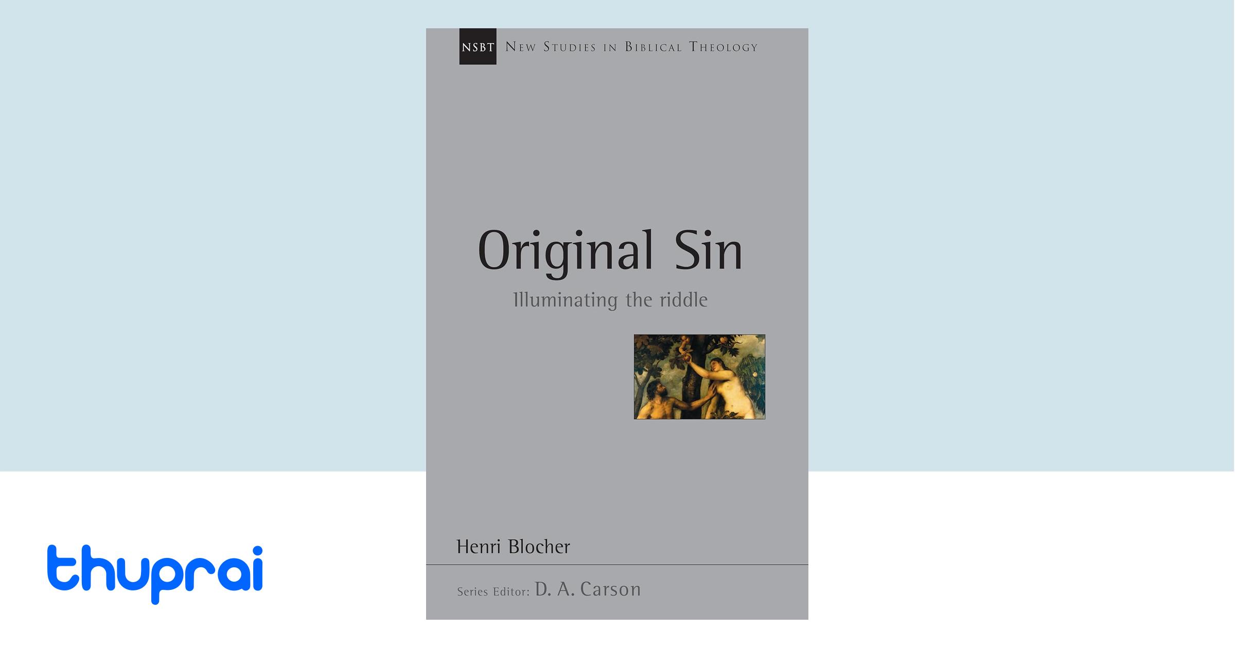 Buy Original Sin in Nepal | Thuprai