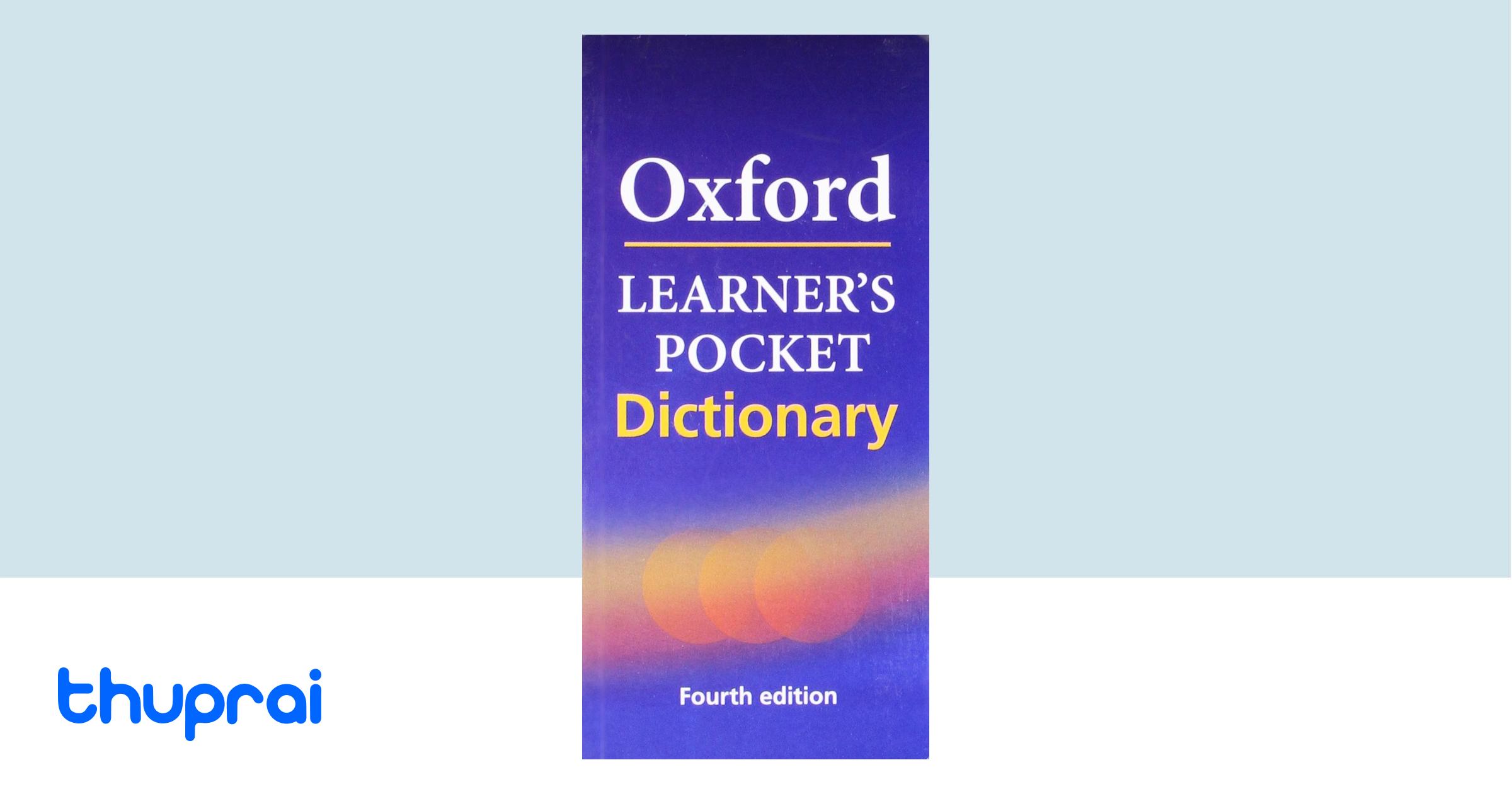 Buy Oxford Oxford Learner'S Pocket English Dictionary in Nepal | Thuprai