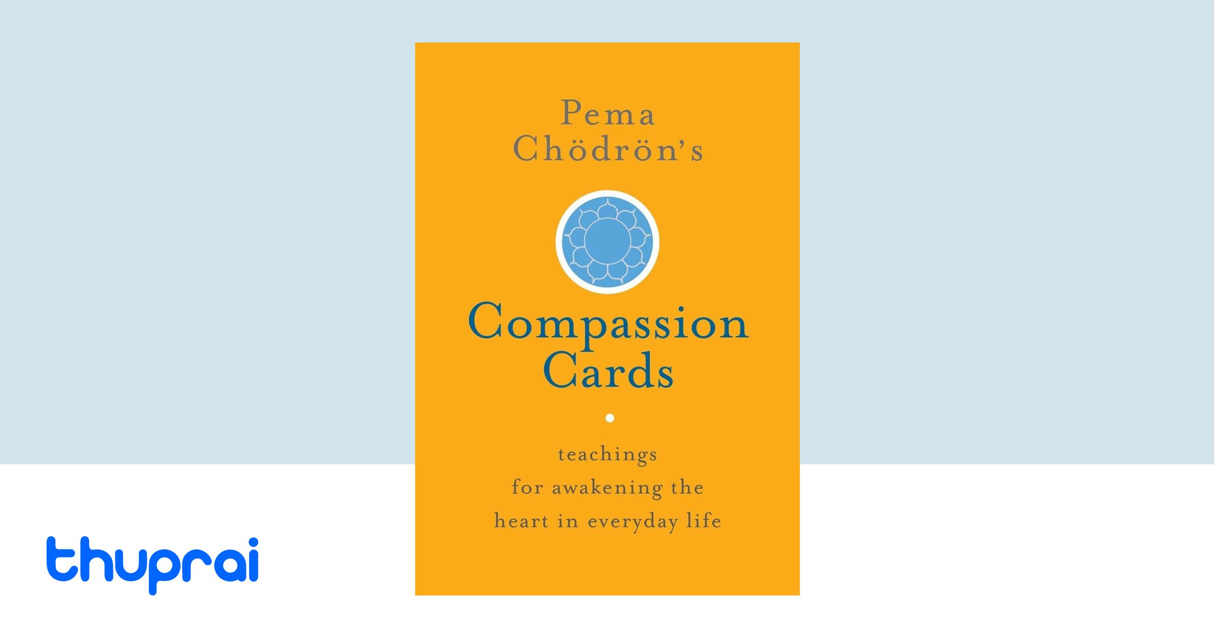Buy Pema Choedroen's Compassion Cards - Teachings for Awakening the ...
