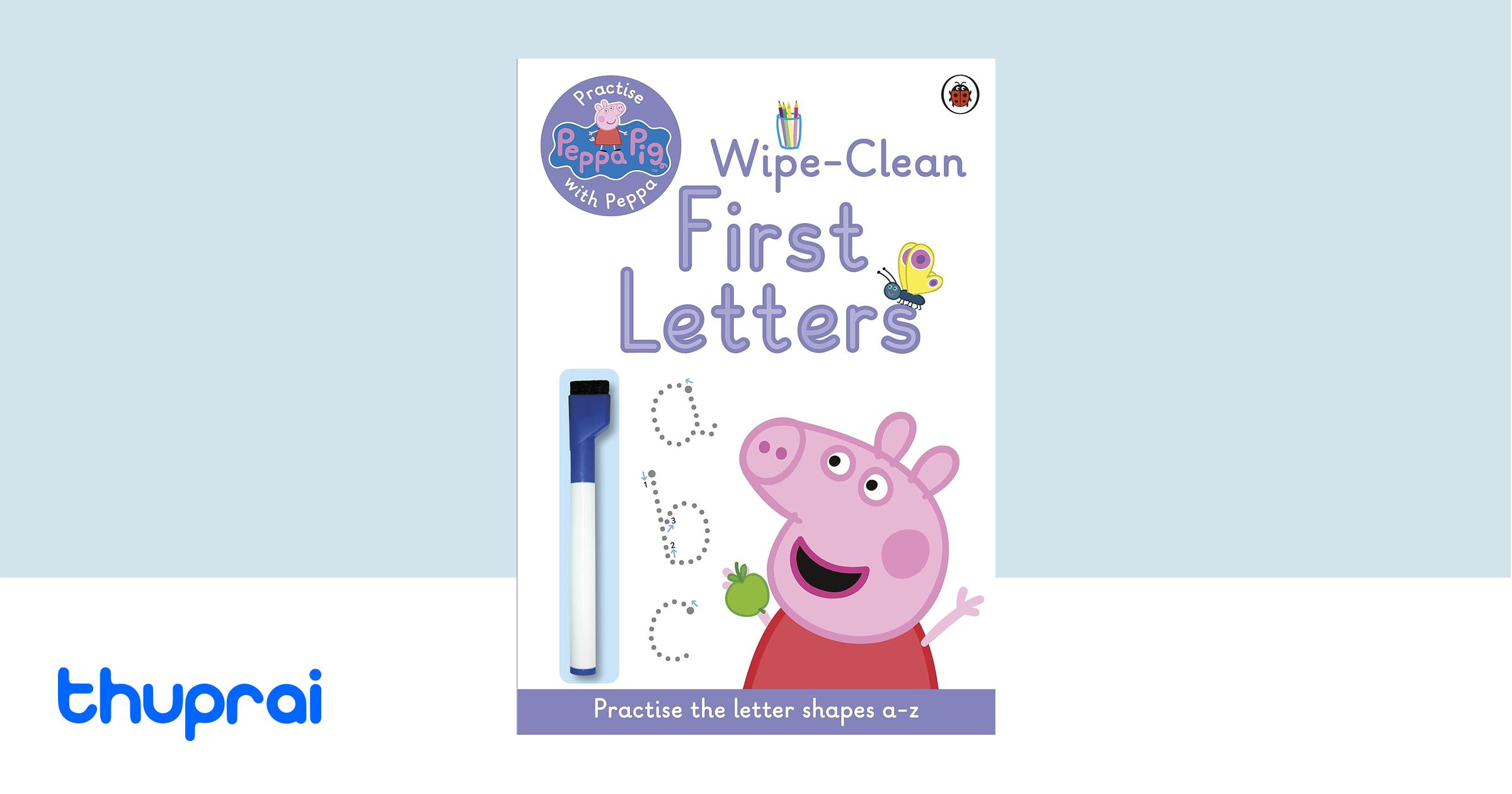 Buy Peppa Pig: Practise with Peppa: Wipe-Clean Writing in Nepal | Thuprai