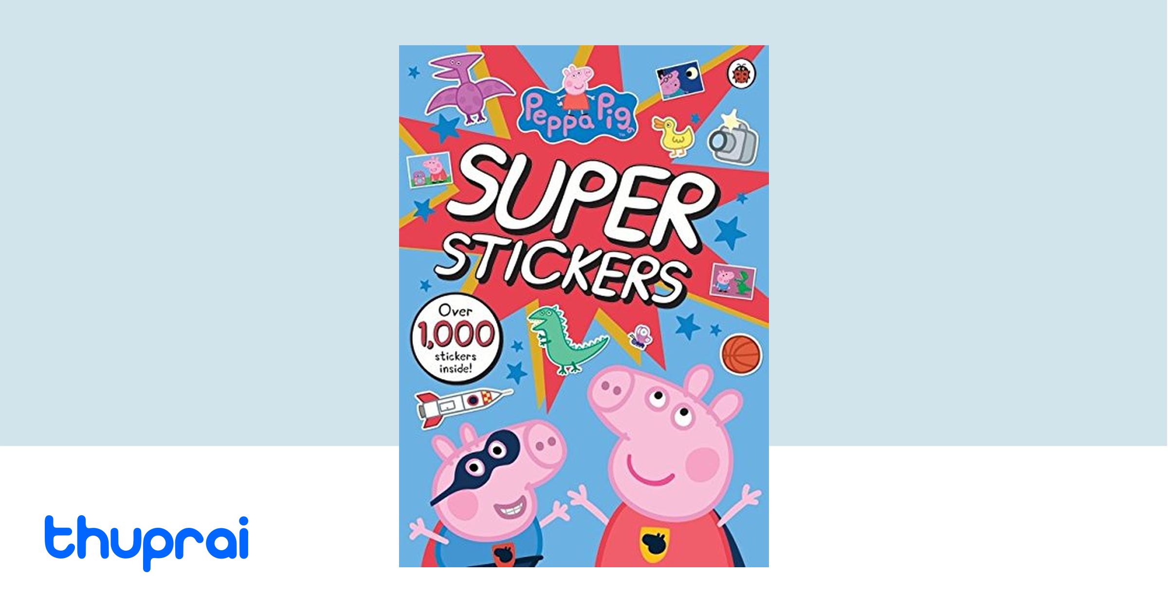 Buy Peppa Pig Super Stickers Activity Book in Nepal | Thuprai