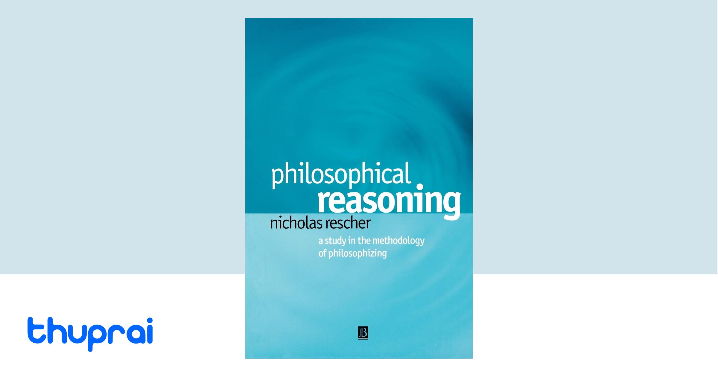 Buy Philosophical Reasoning in Nepal | Thuprai