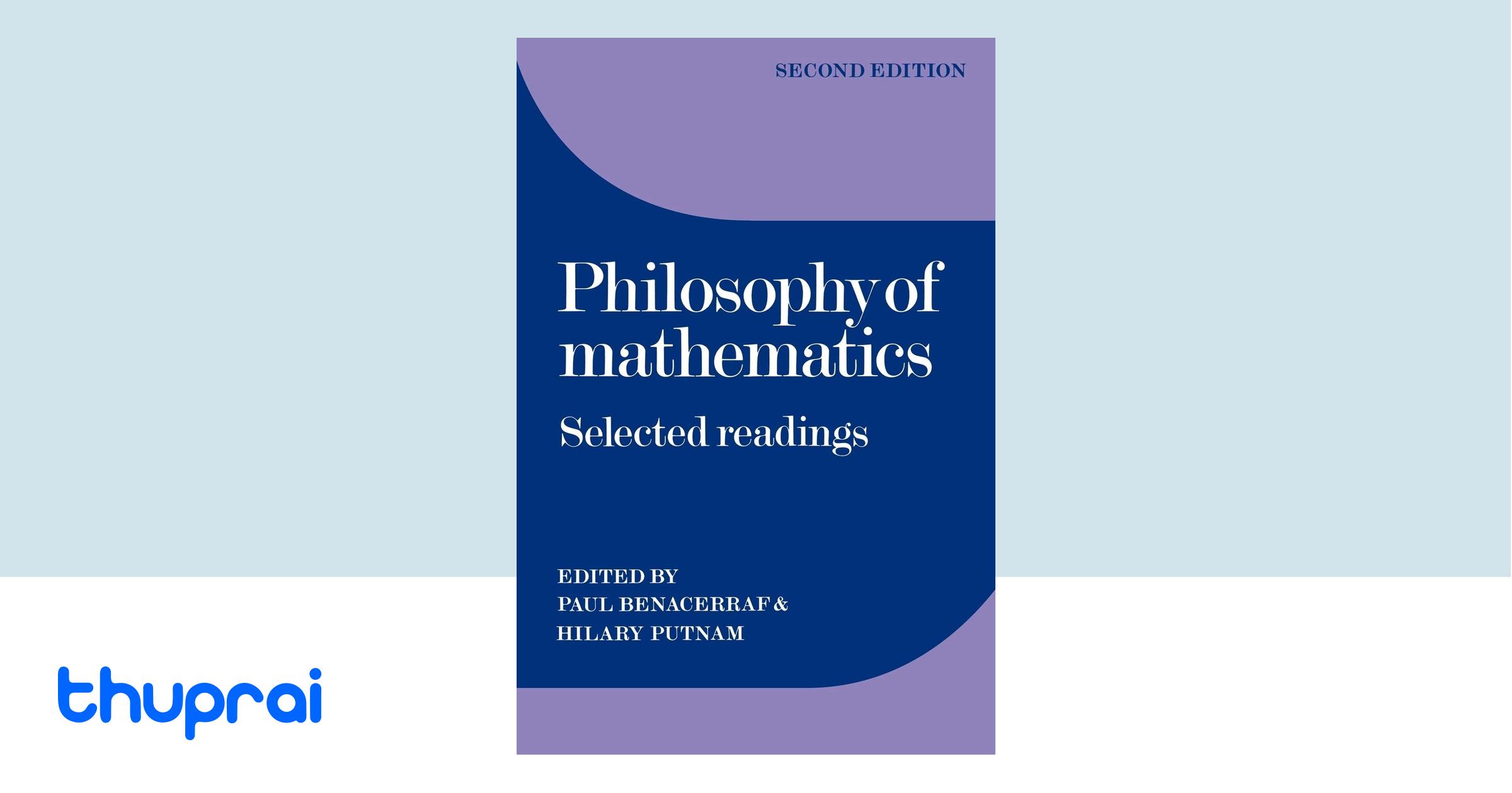 Buy Philosophy of Mathematics in Nepal | Thuprai