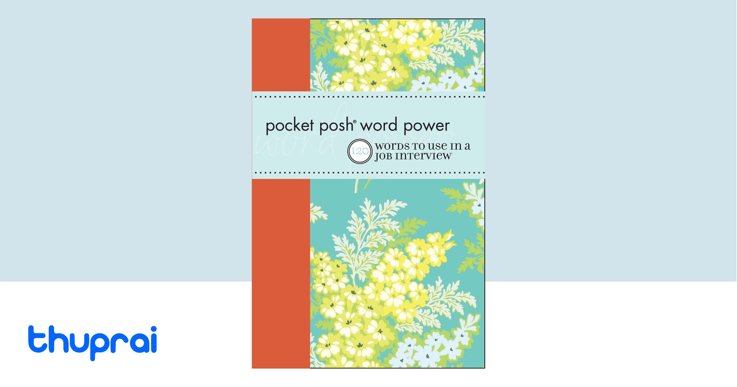 Buy Pocket Posh Word Power in Nepal | Thuprai
