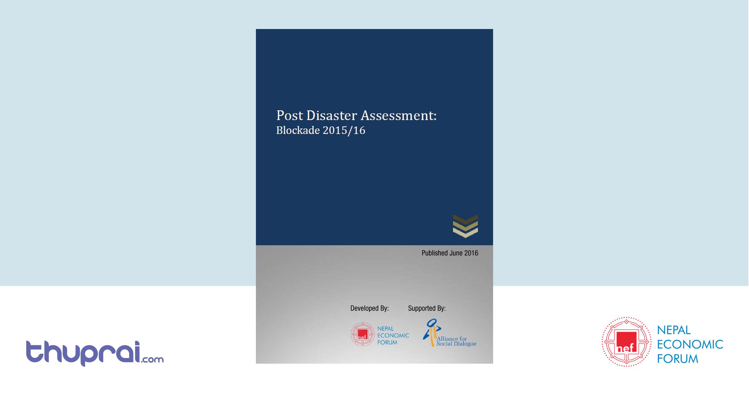 Post Disaster Assessment | Thuprai