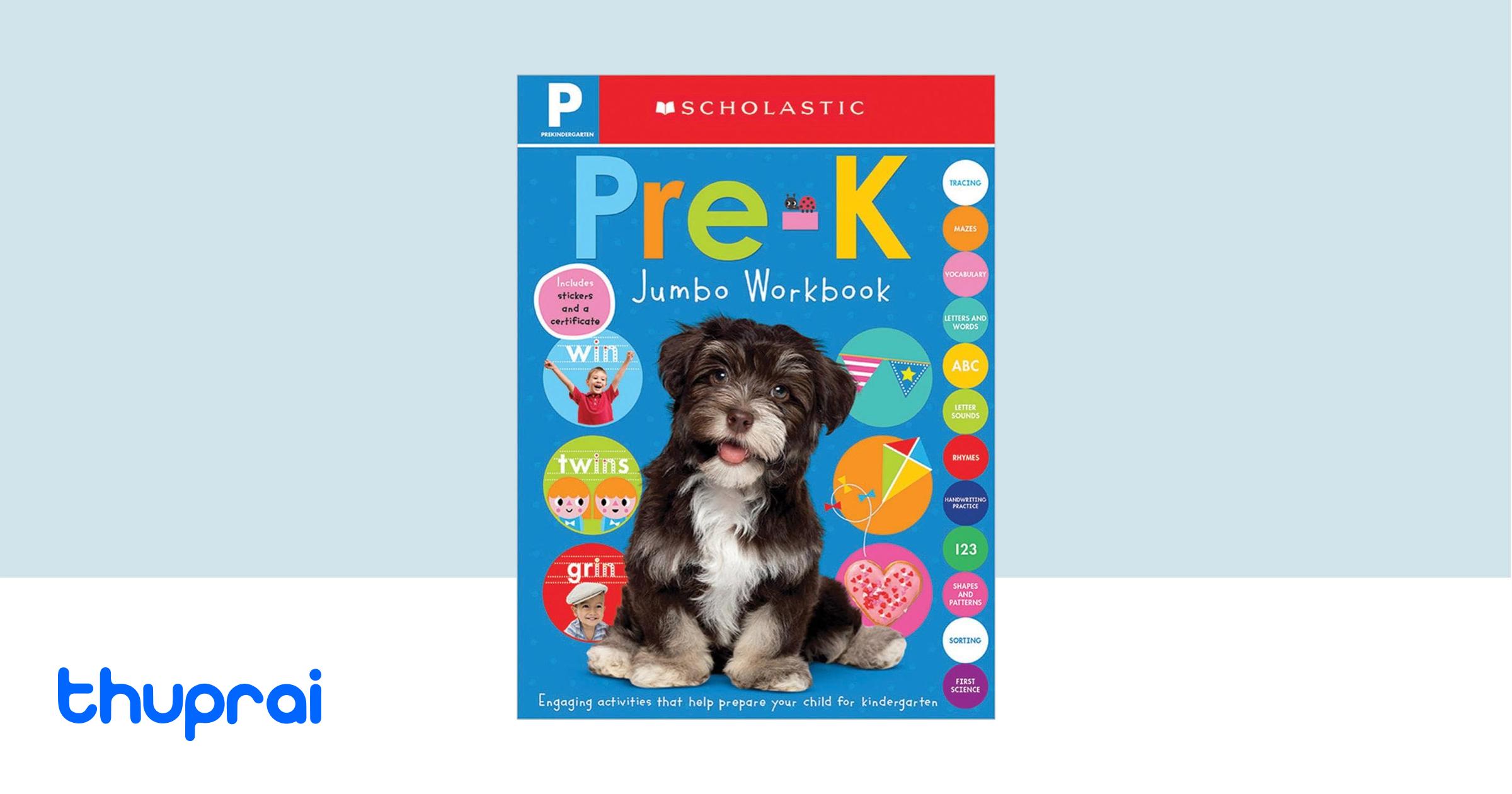 Buy Pre-K Jumbo Workbook: Scholastic Early Learners (Jumbo Workbook) in ...
