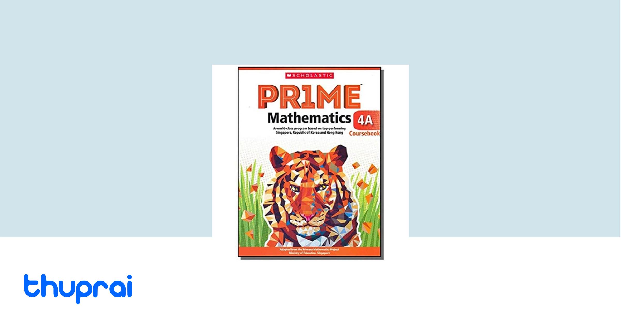 Buy Prime Mathematics Coursebook 4a in Nepal | Thuprai