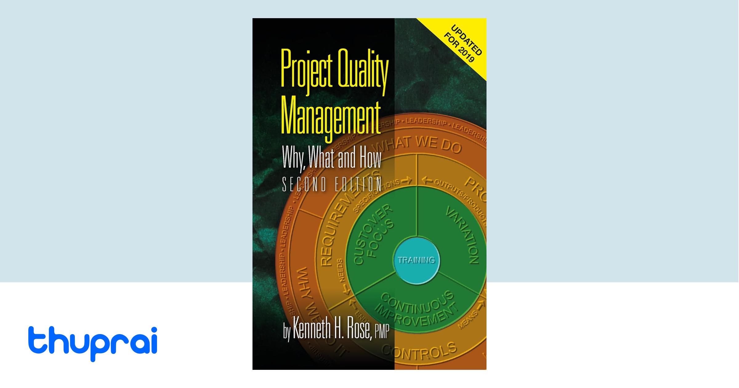 Buy Project Quality Management in Nepal | Thuprai Buy Project Quality Management in Nepal | Thuprai