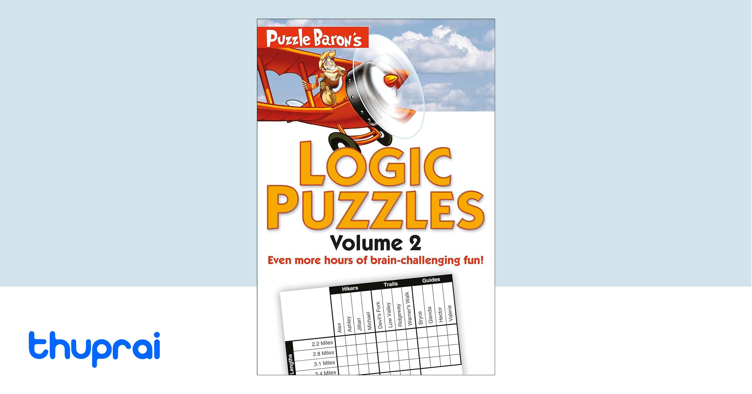 Buy Puzzle Barons Logic Puzzles in Nepal | Thuprai