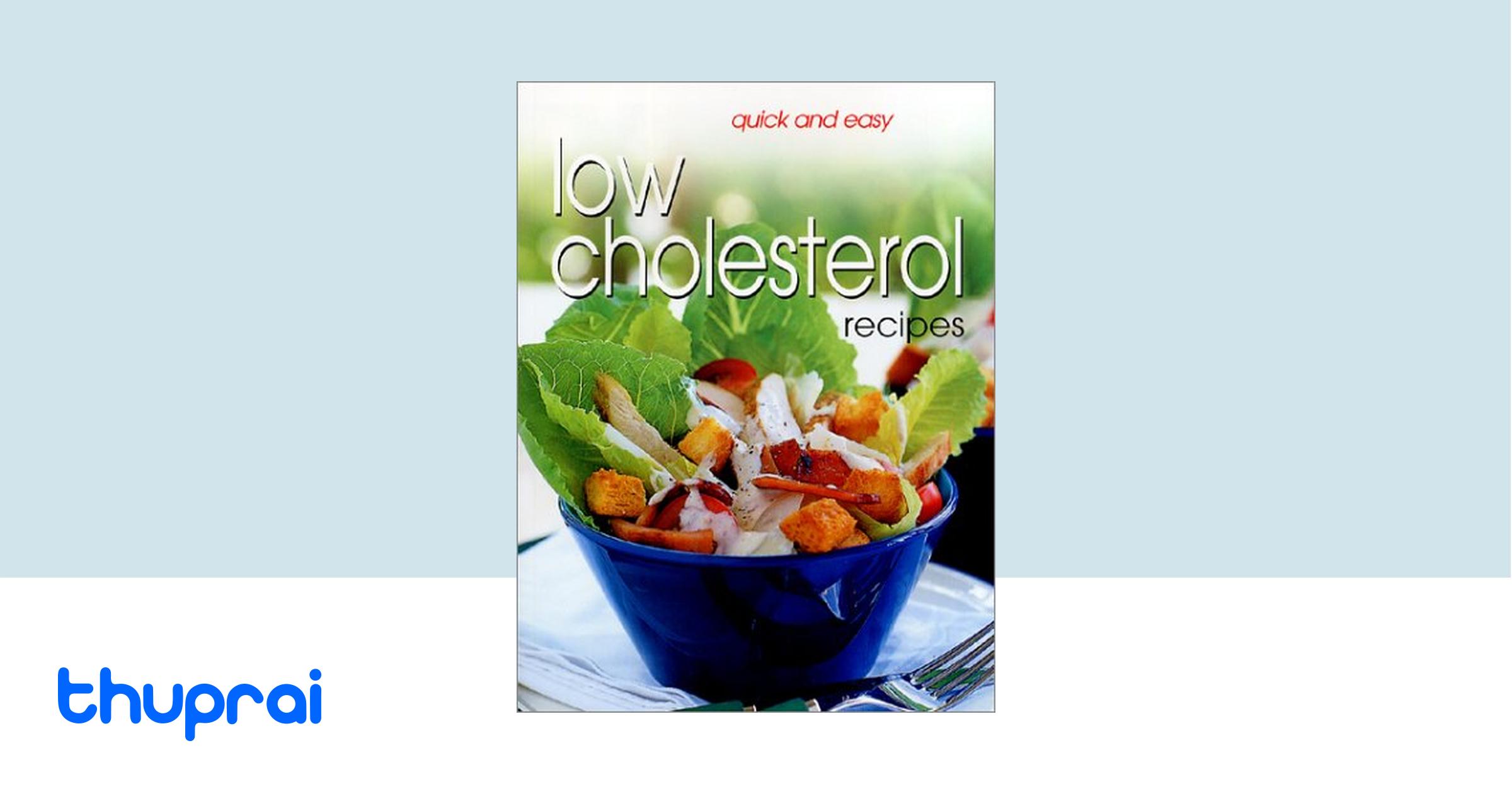 Buy Quick and Easy Low Cholesterol Recipes in Nepal | Thuprai