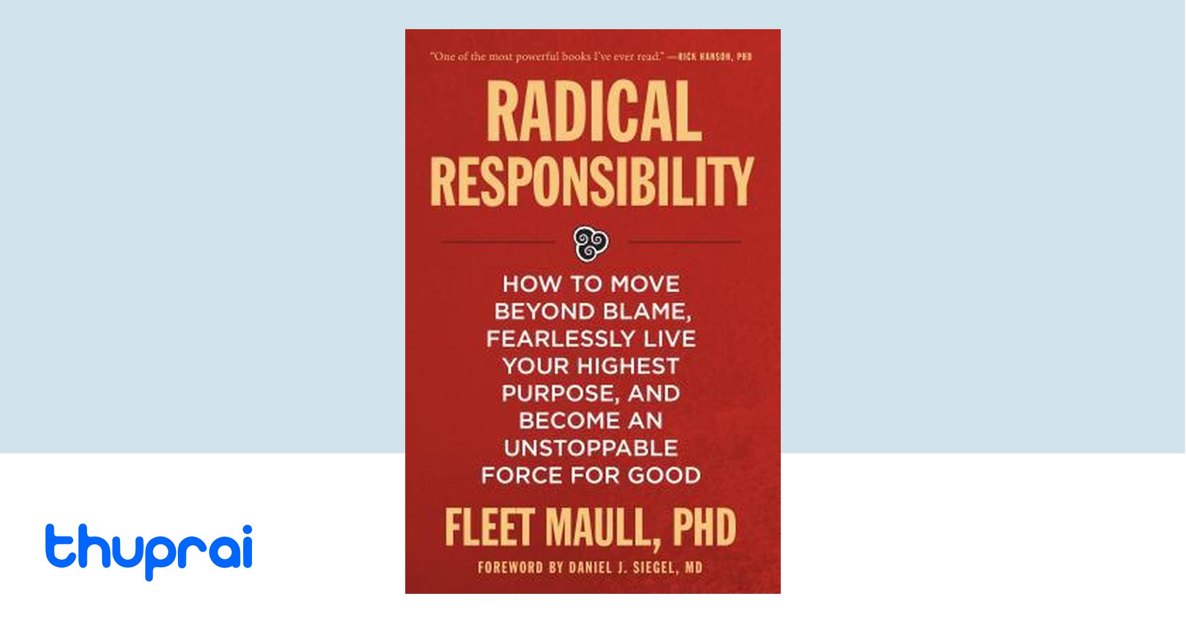 Buy Radical Responsibility in Nepal | Thuprai