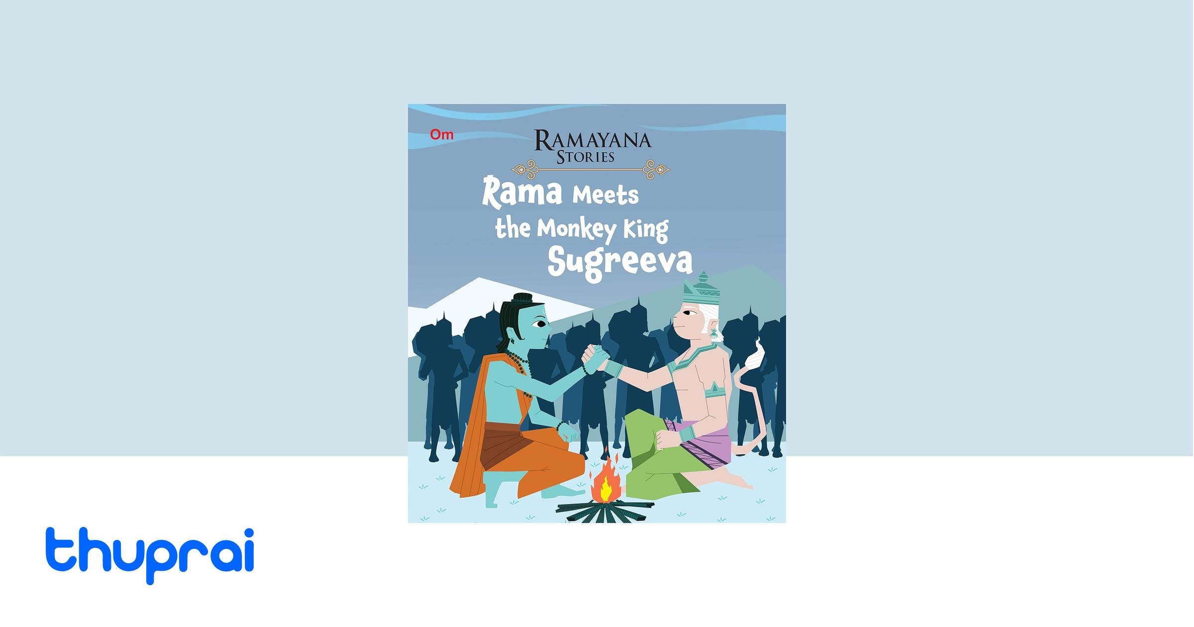 Buy Ramayana Stories Rama Meets the Monkey King Sugreeva in Nepal | Thuprai
