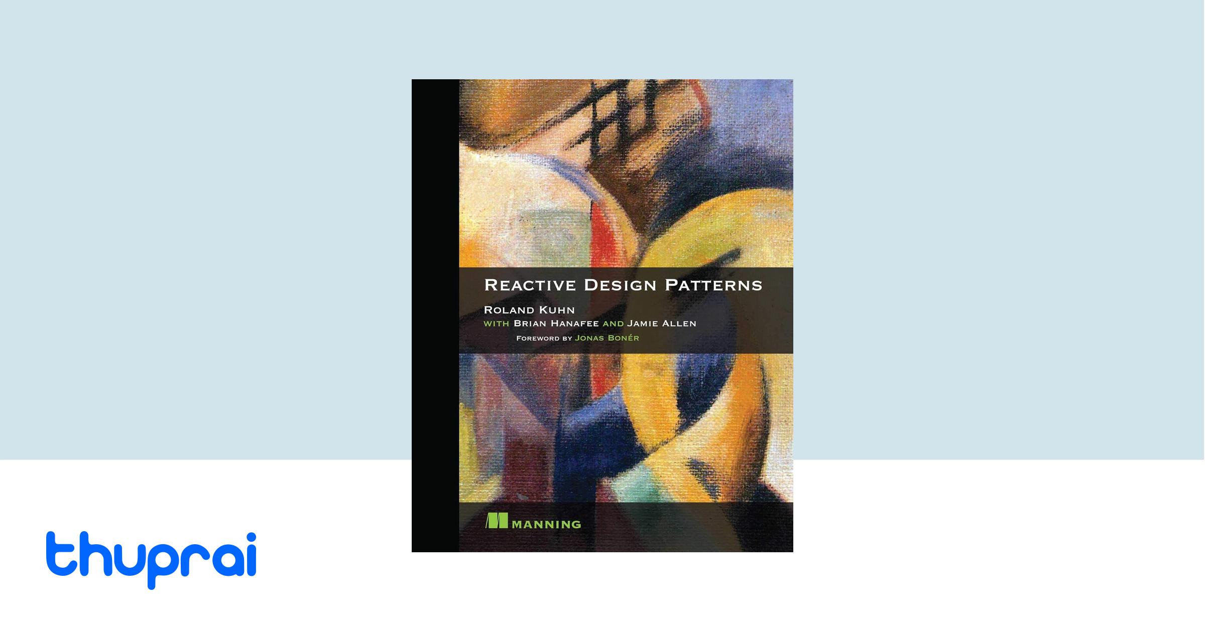 Buy Reactive Design Patterns in Nepal | Thuprai Buy Reactive Design Patterns in Nepal | Thuprai