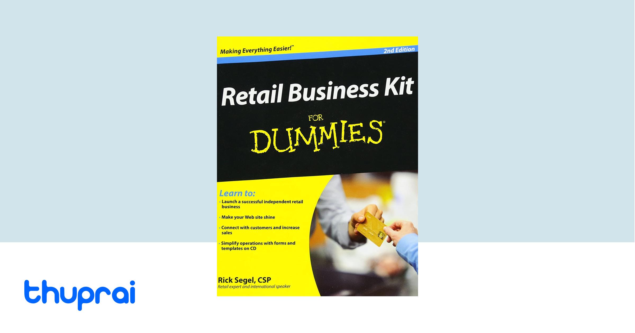 Buy Retail Business Kit For Dummies in Nepal | Thuprai