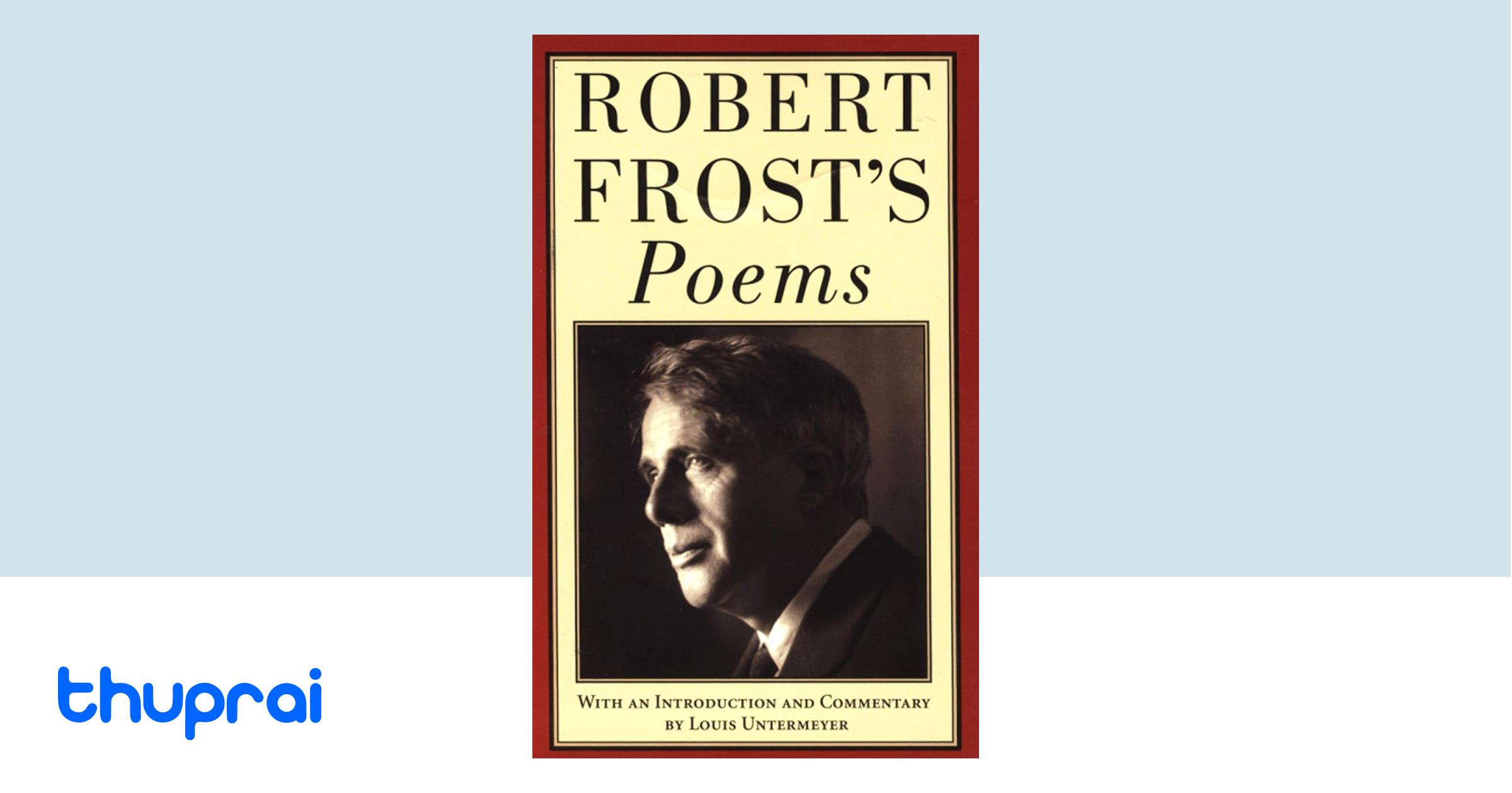 Buy Robert Frost's Poems in Nepal | Thuprai