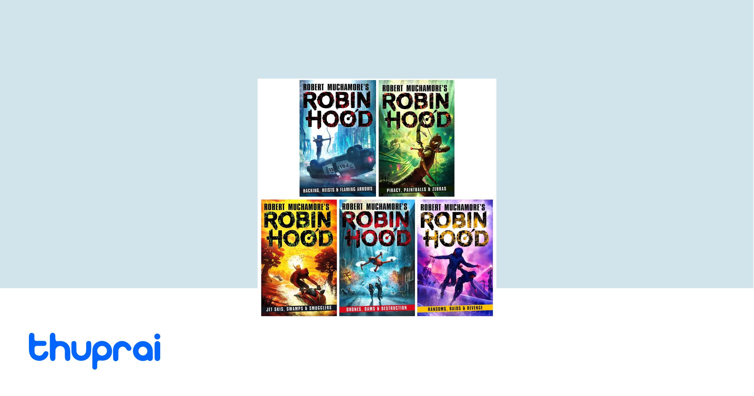 Buy Robin Hood Series by Robert Muchamore 5 Books Collection Set in ...