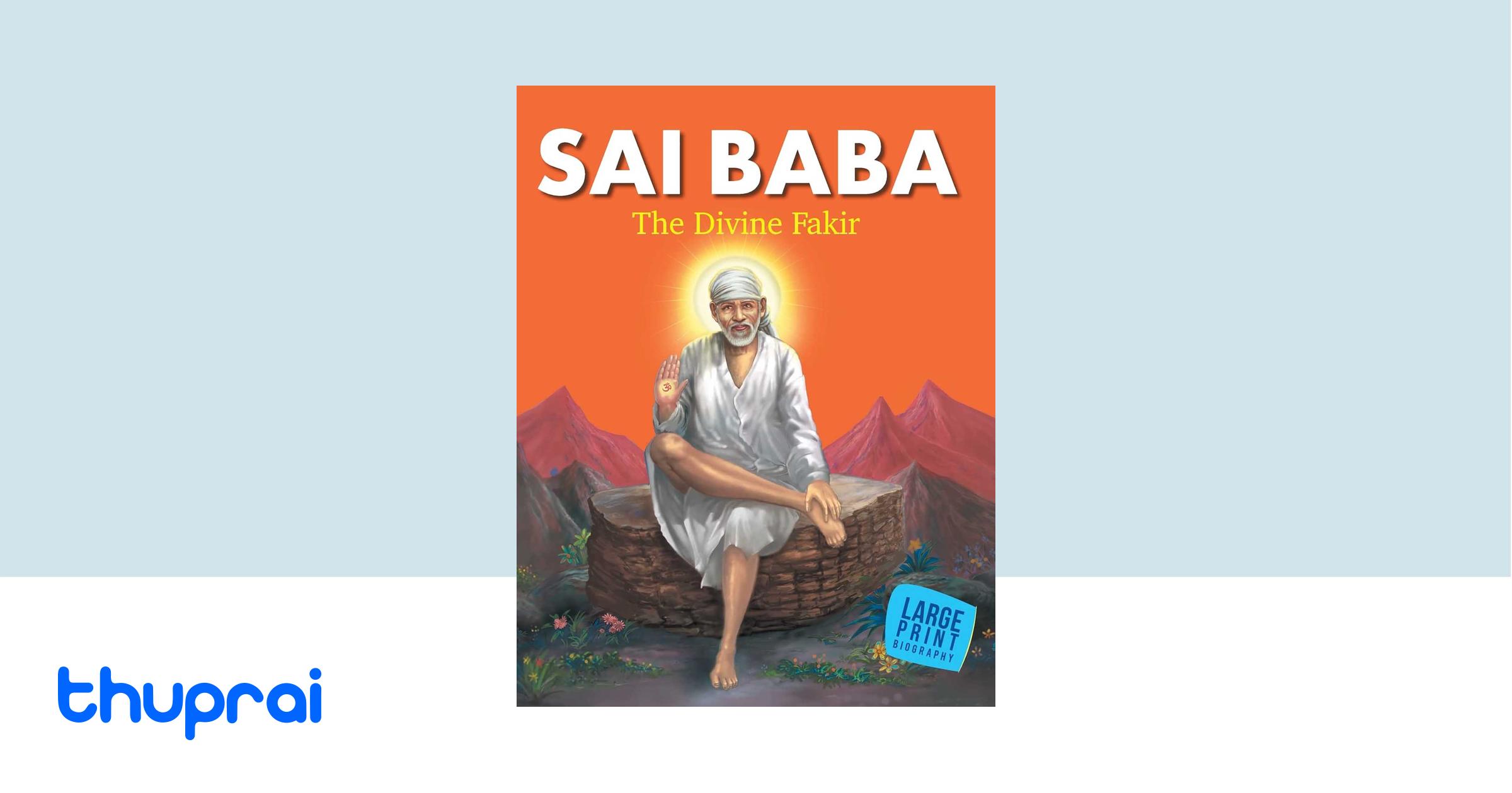 Buy Sai Baba : Large Print in Nepal | Thuprai