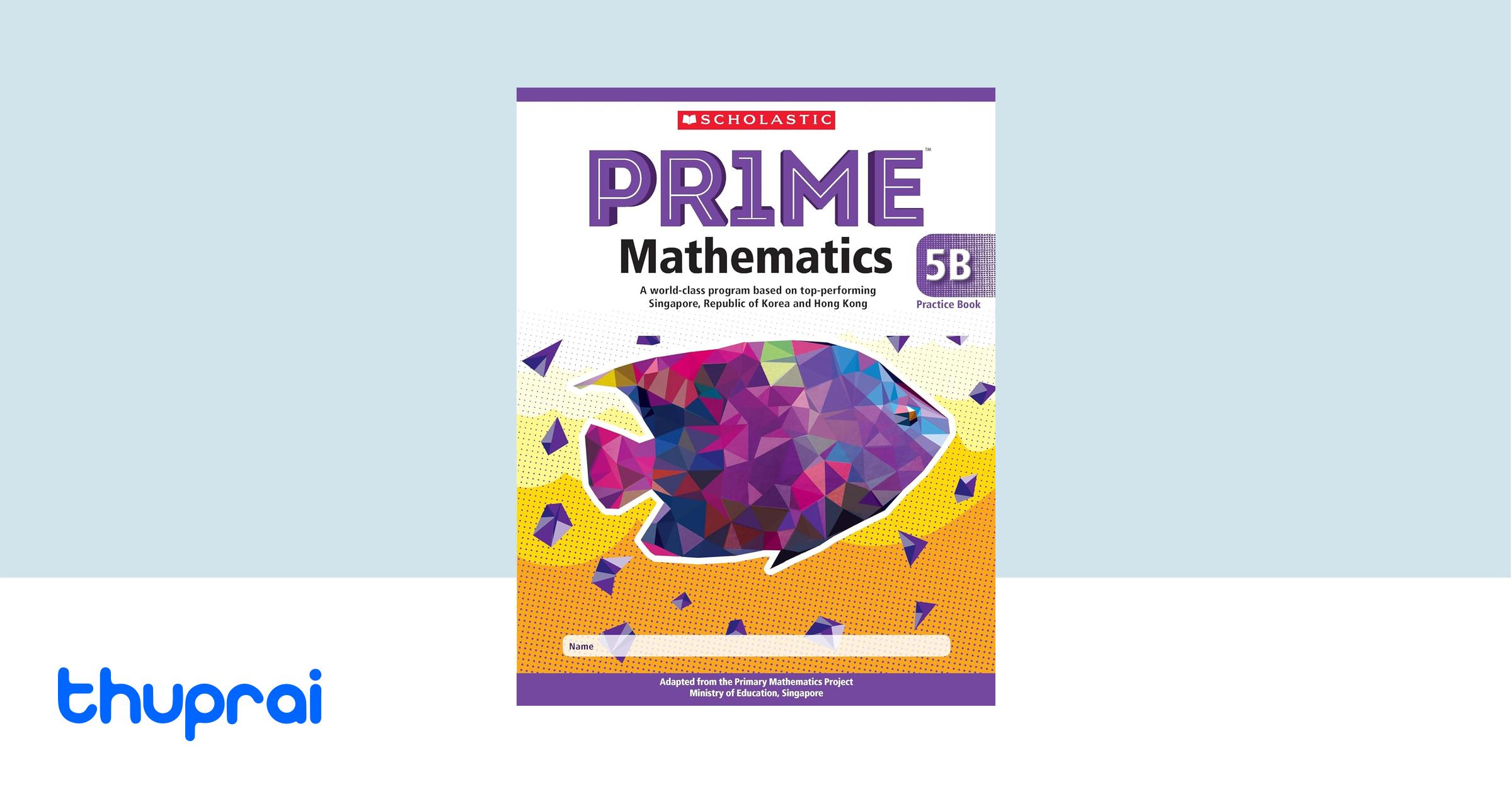 Buy Scholastic Pr1me Mathematics in Nepal | Thuprai
