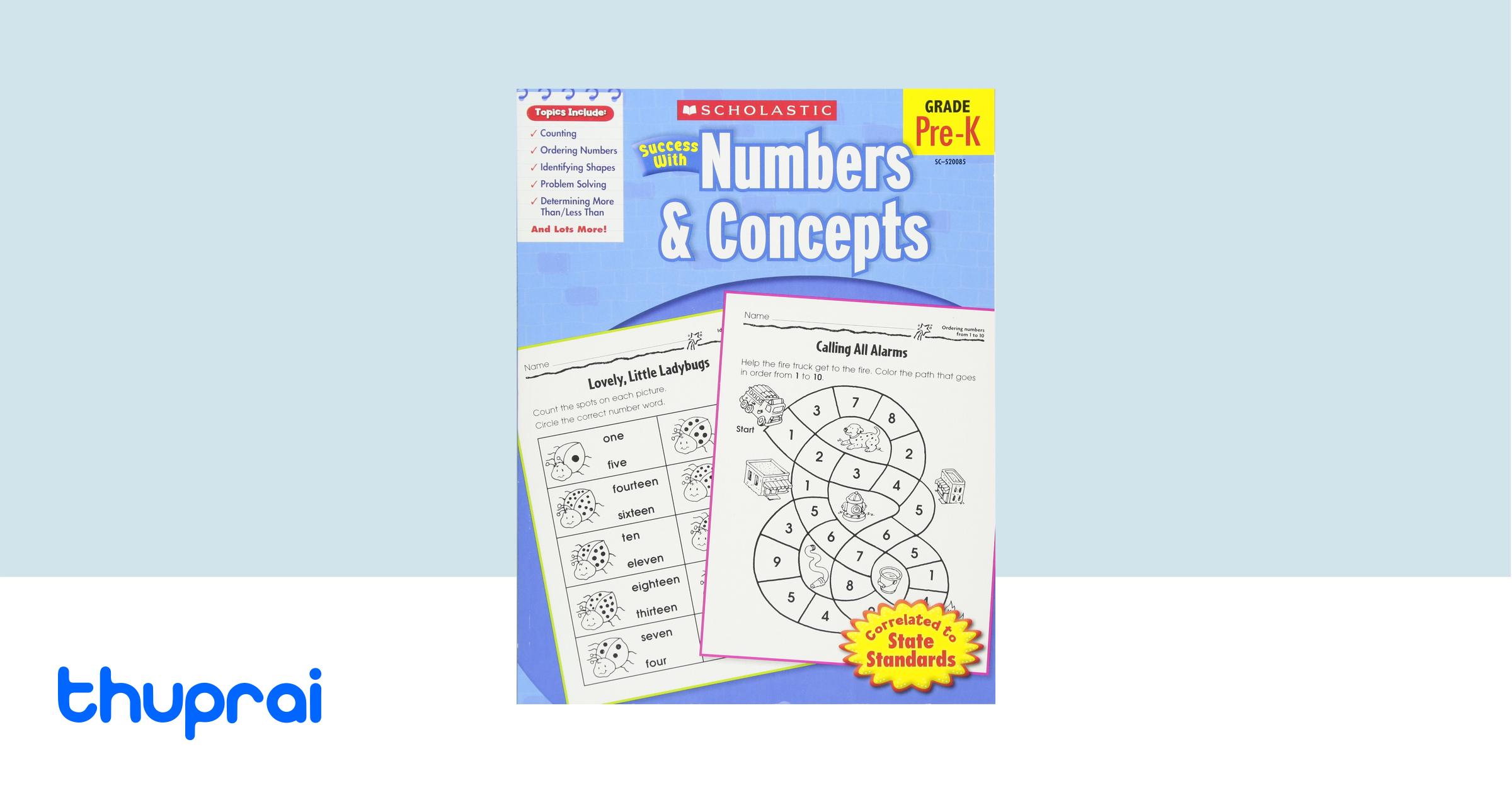 Buy Scholastic Success with Numbers & Concepts in Nepal | Thuprai