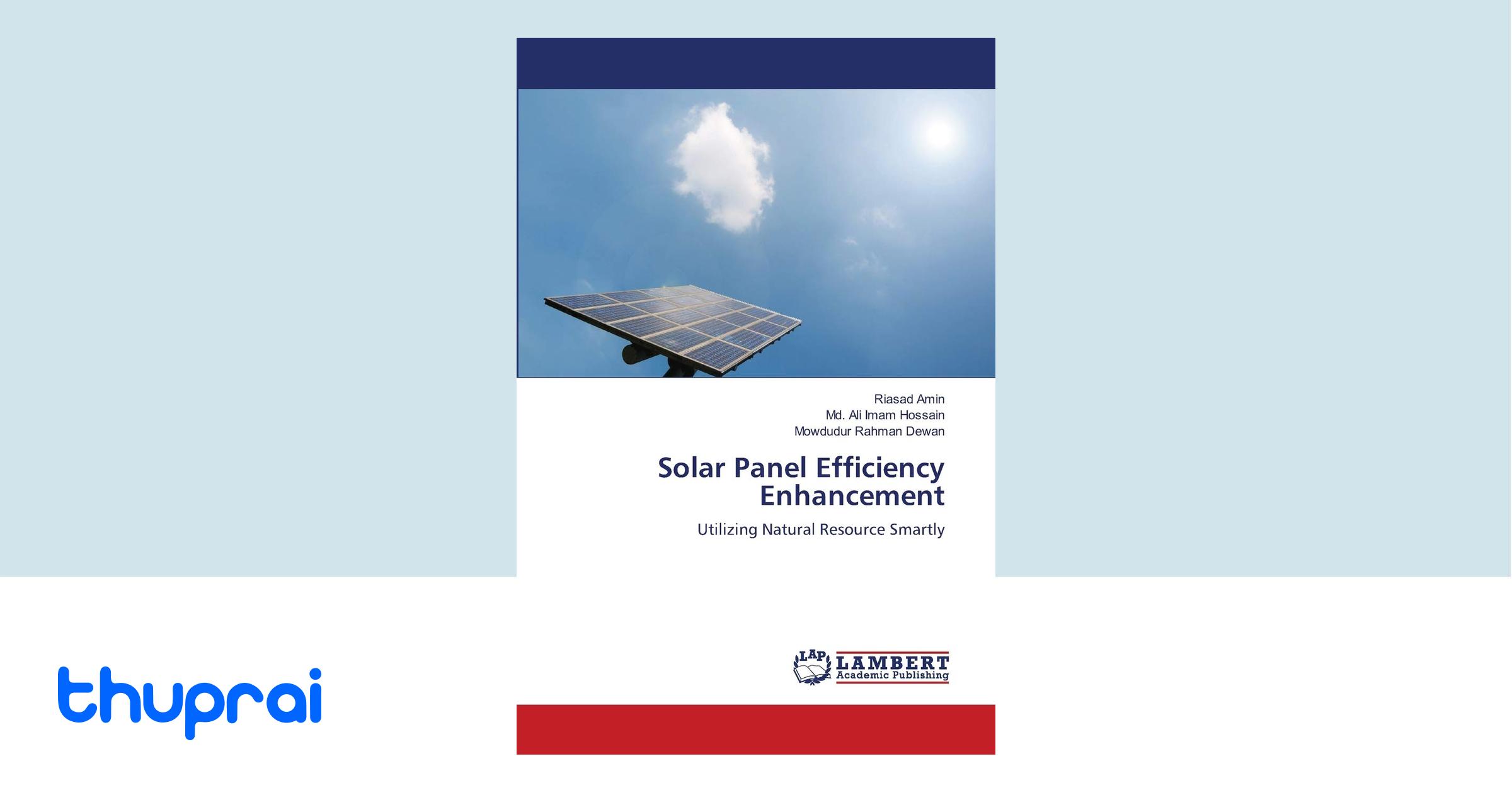 Buy Solar Panel Efficiency Enhancement in Nepal | Thuprai