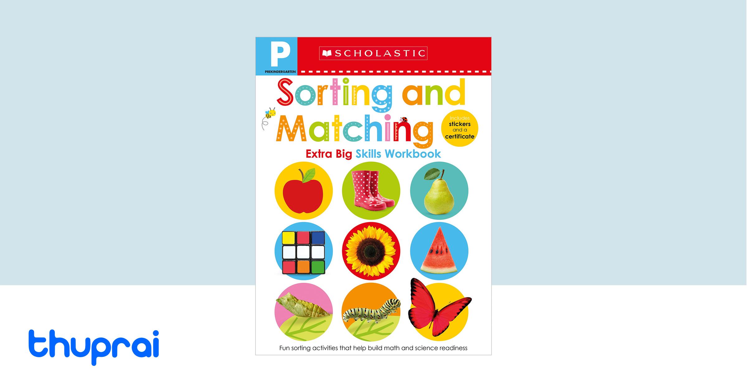 Buy Sorting and Matching Pre-K Workbook: Scholastic Early Learners ...
