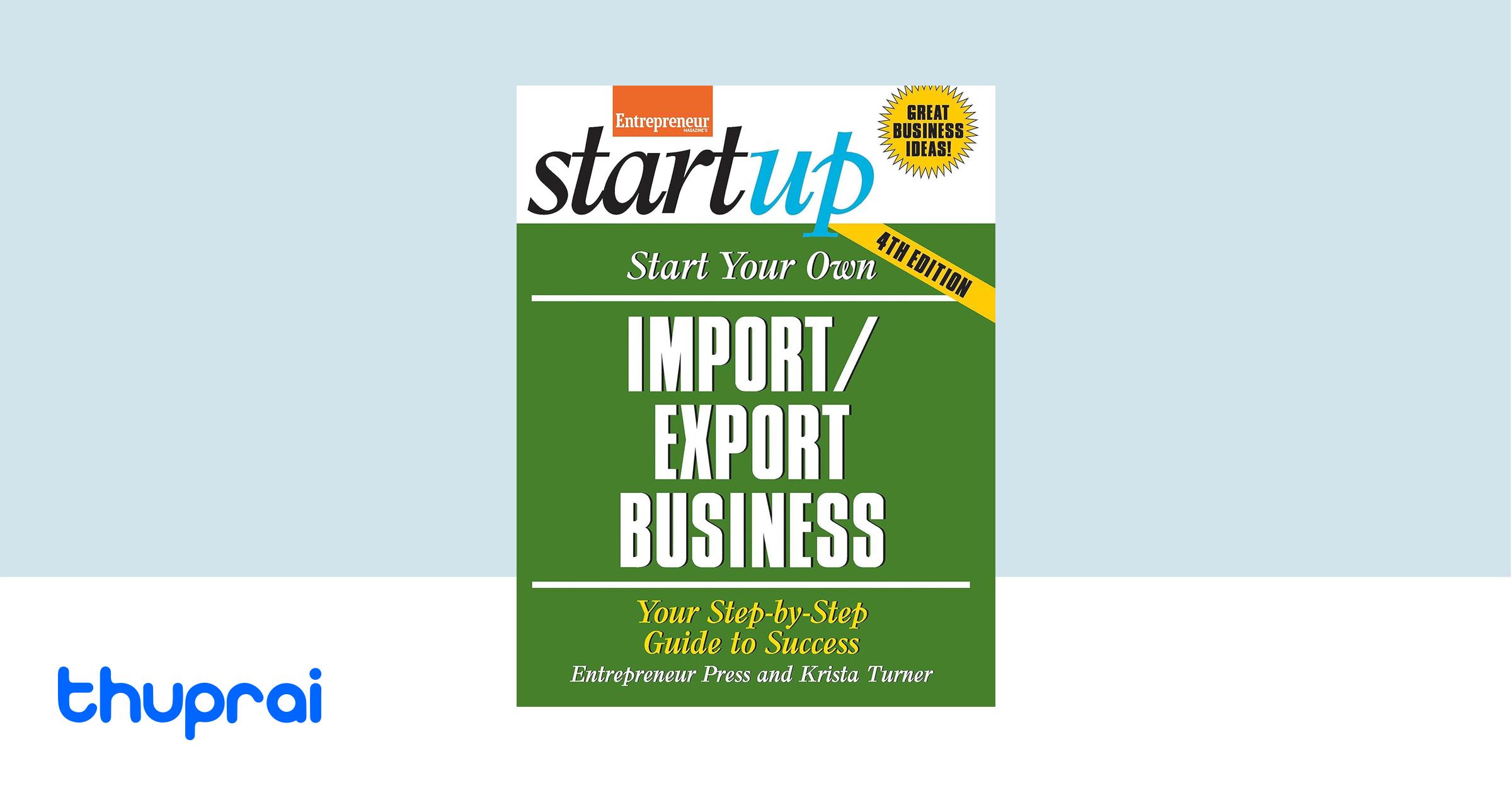 Buy Start Your Own Import/Export Business in Nepal | Thuprai Buy Start Your Own Import/Export Business in Nepal | Thuprai