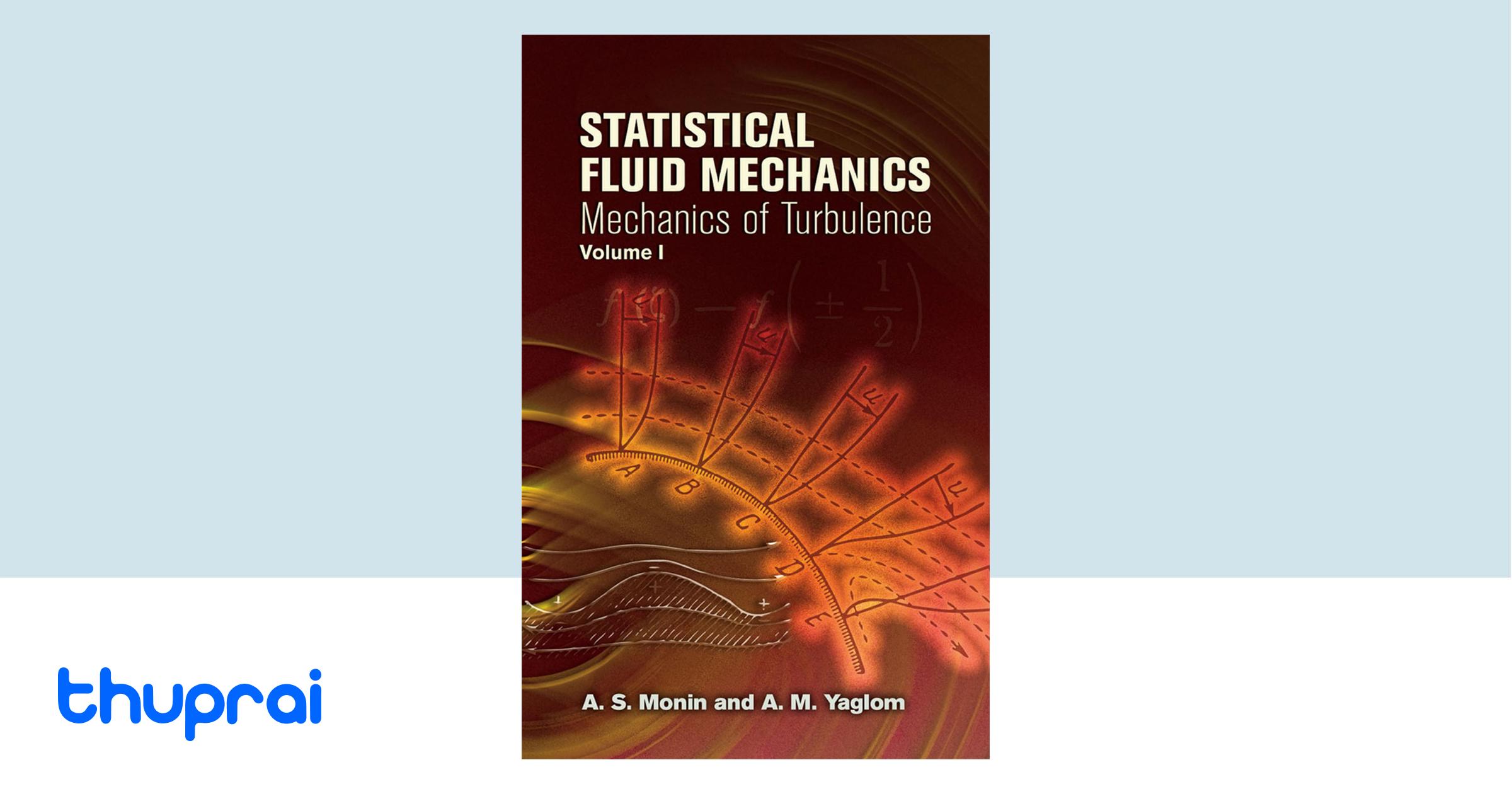 Buy Statistical Fluid Mechanics in Nepal | Thuprai