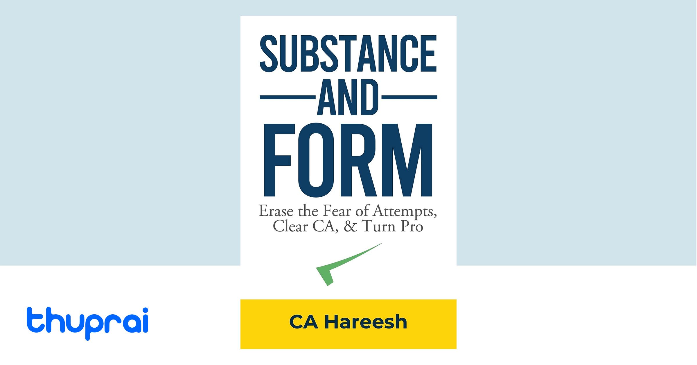 Buy Substance and Form in Nepal | Thuprai