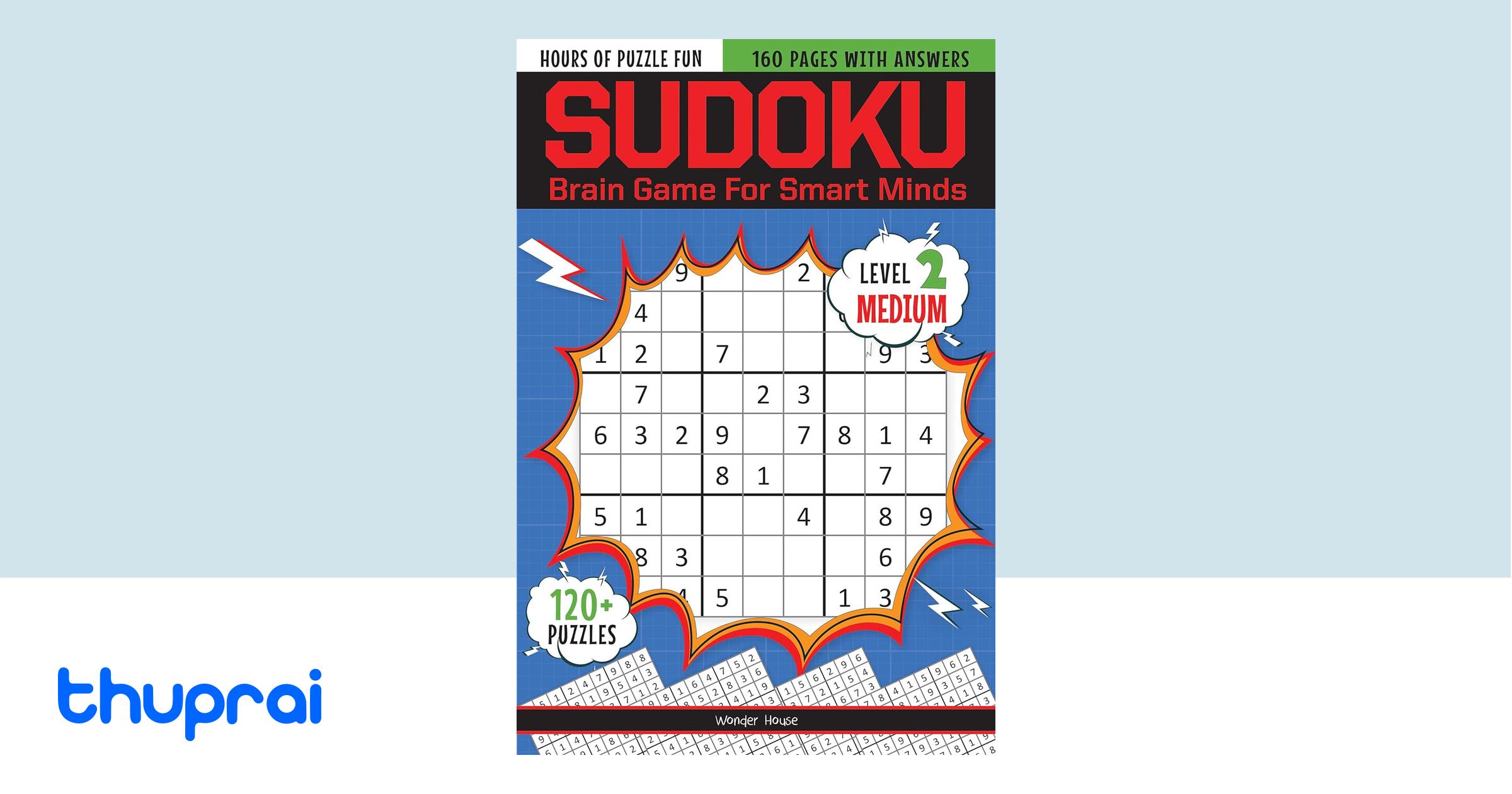 Buy Sudoku - Brain Booster Puzzles for Kids in Nepal | Thuprai