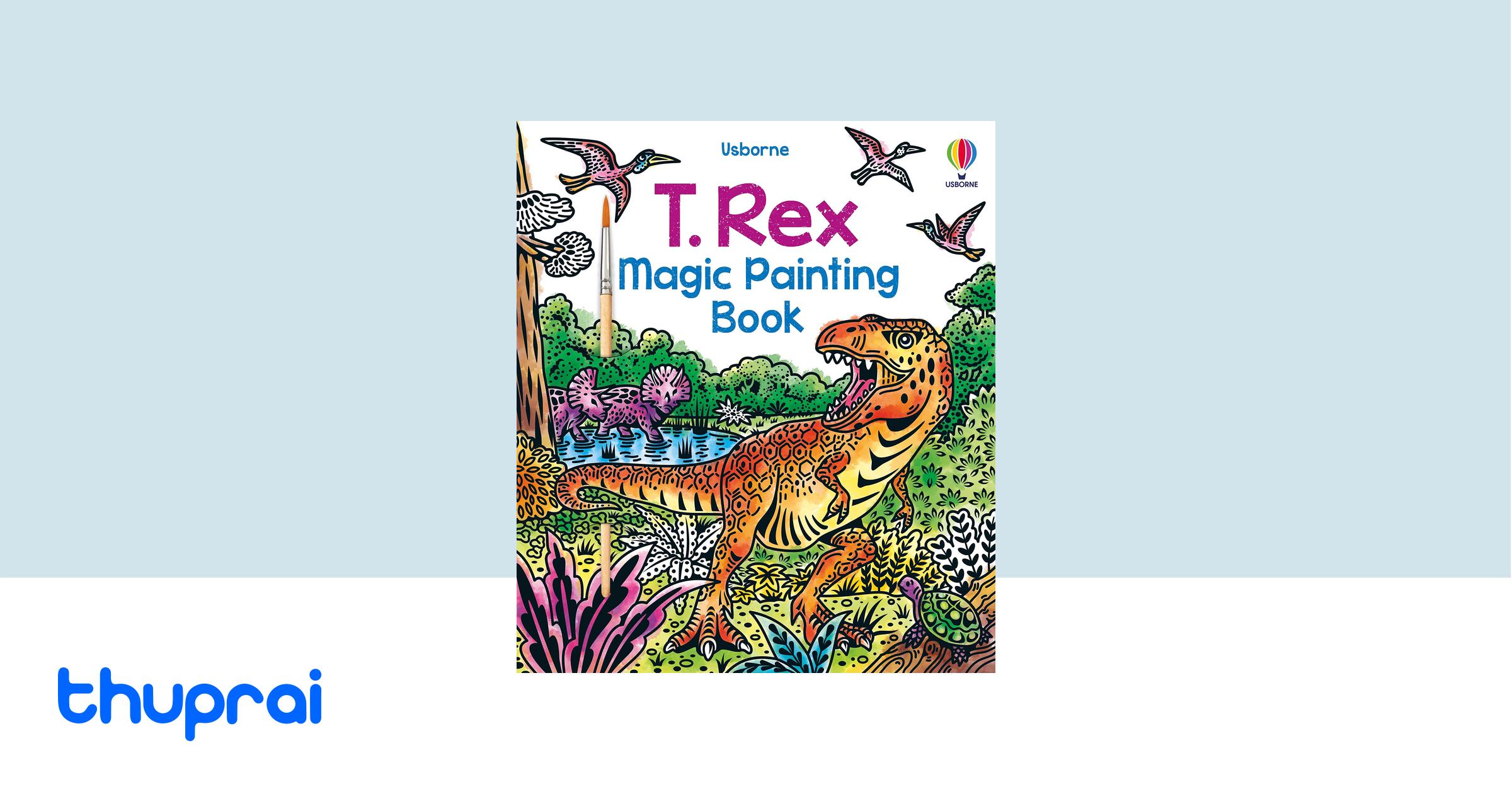 Buy T. Rex Magic Painting Book in Nepal | Thuprai