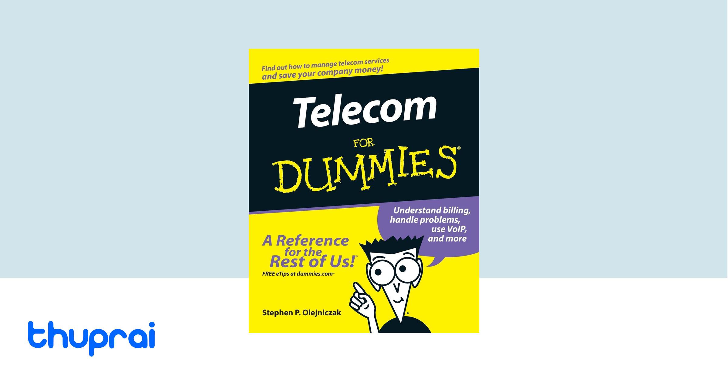 Buy Telecom For Dummies in Nepal | Thuprai