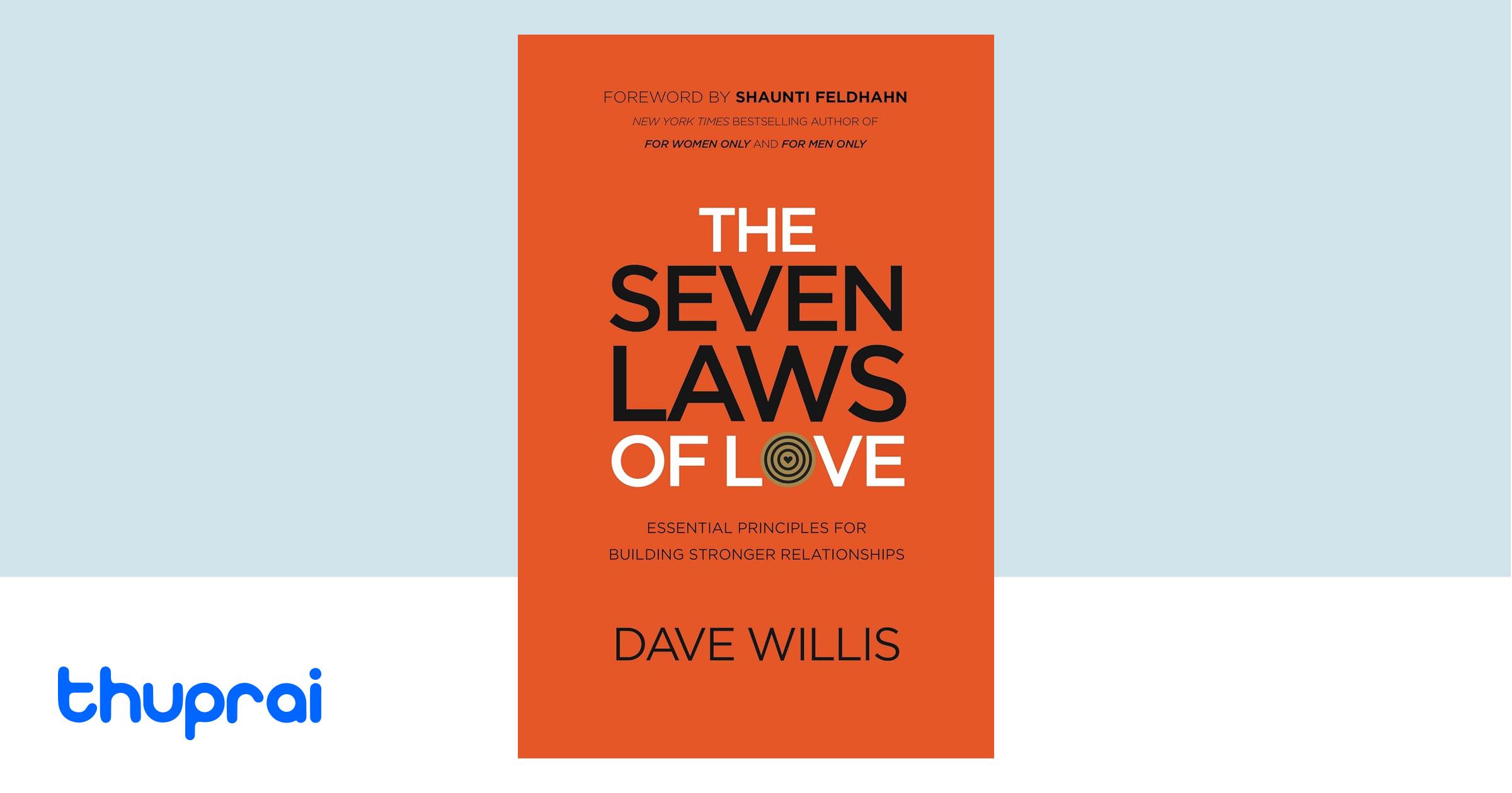 Buy The 7 Laws of Love in Nepal | Thuprai