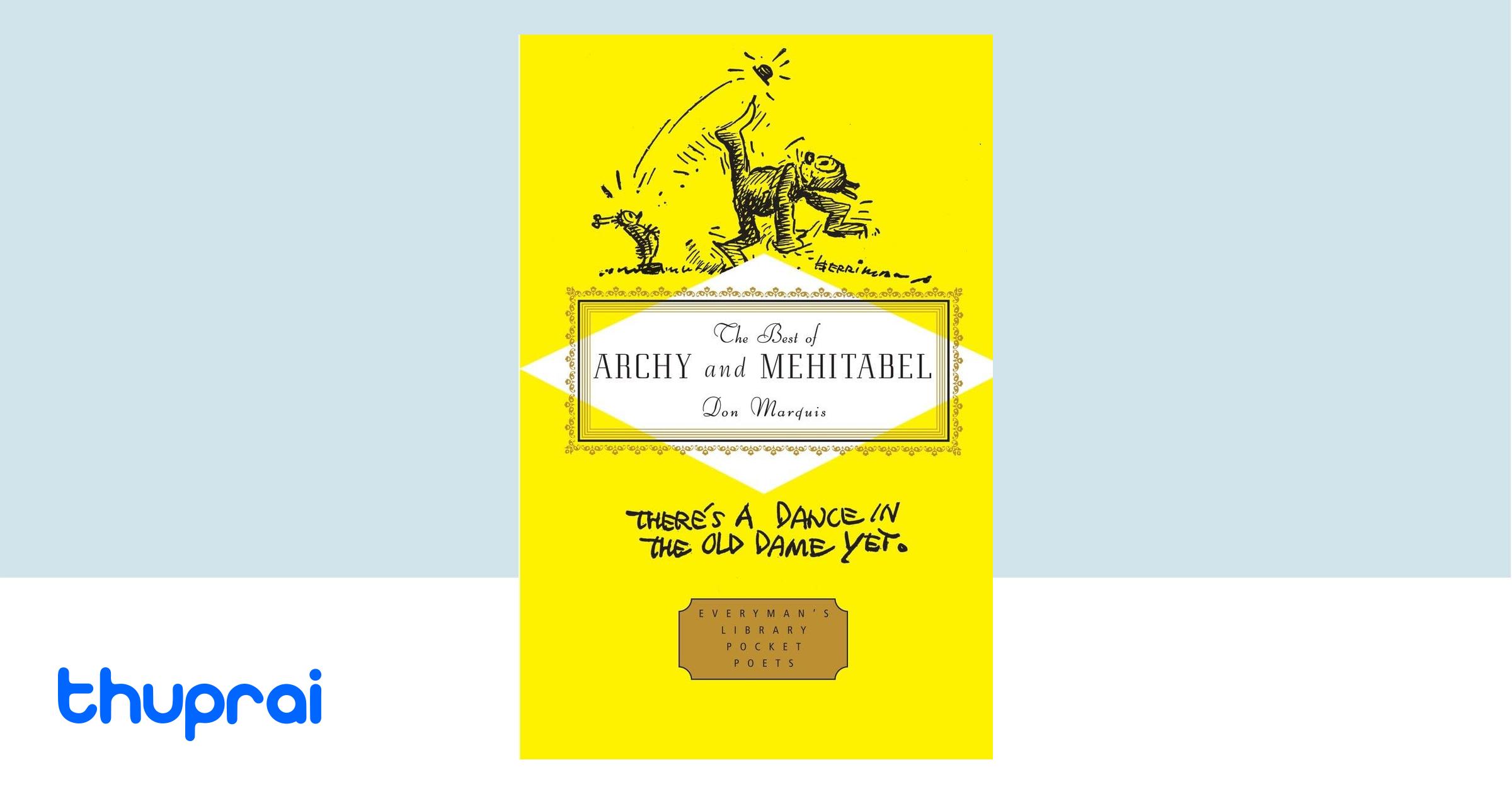 Buy The Best of Archy and Mehitabel in Nepal | Thuprai