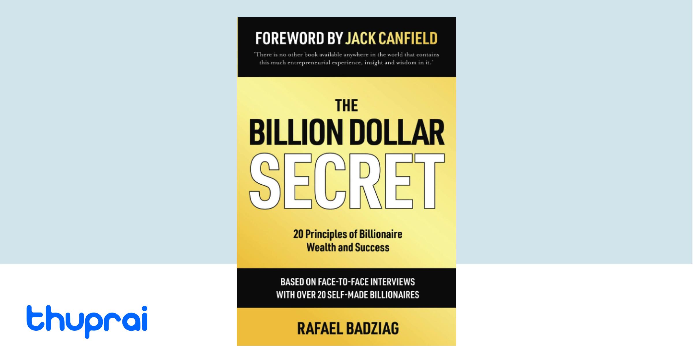 Buy The Billion Dollar Secret in Nepal | Thuprai