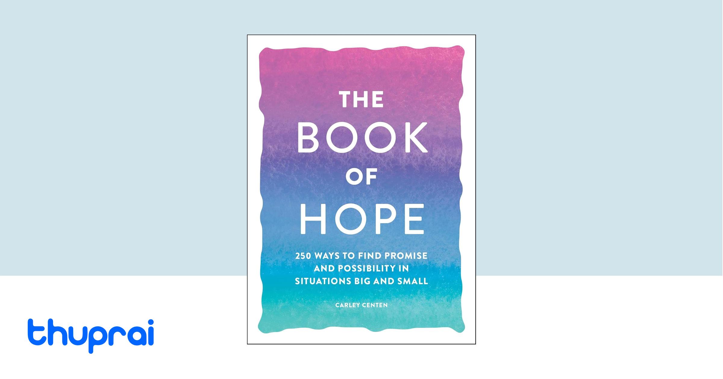 Buy The Book of Hope in Nepal | Thuprai