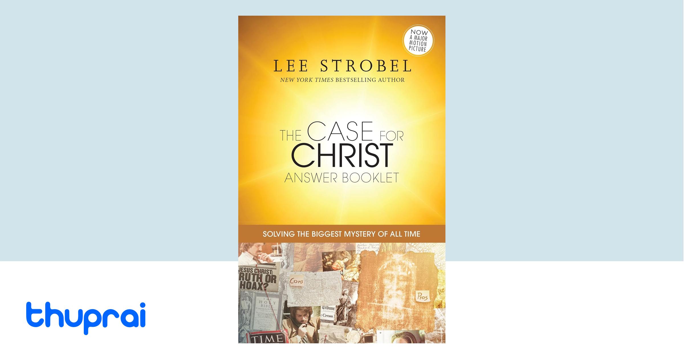 Buy The Case for Christ Answer Booklet in Nepal | Thuprai