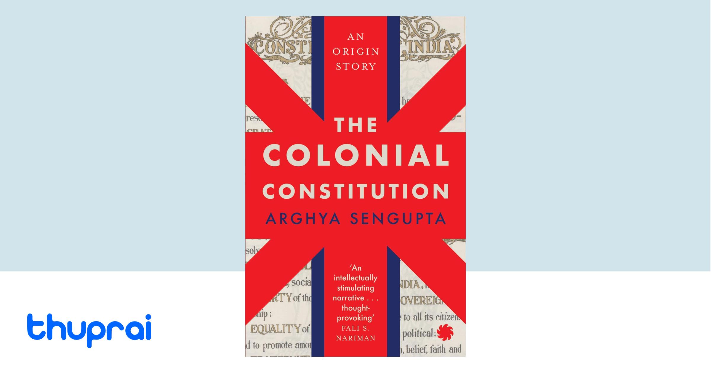 Buy The Colonial Constitution in Nepal | Thuprai