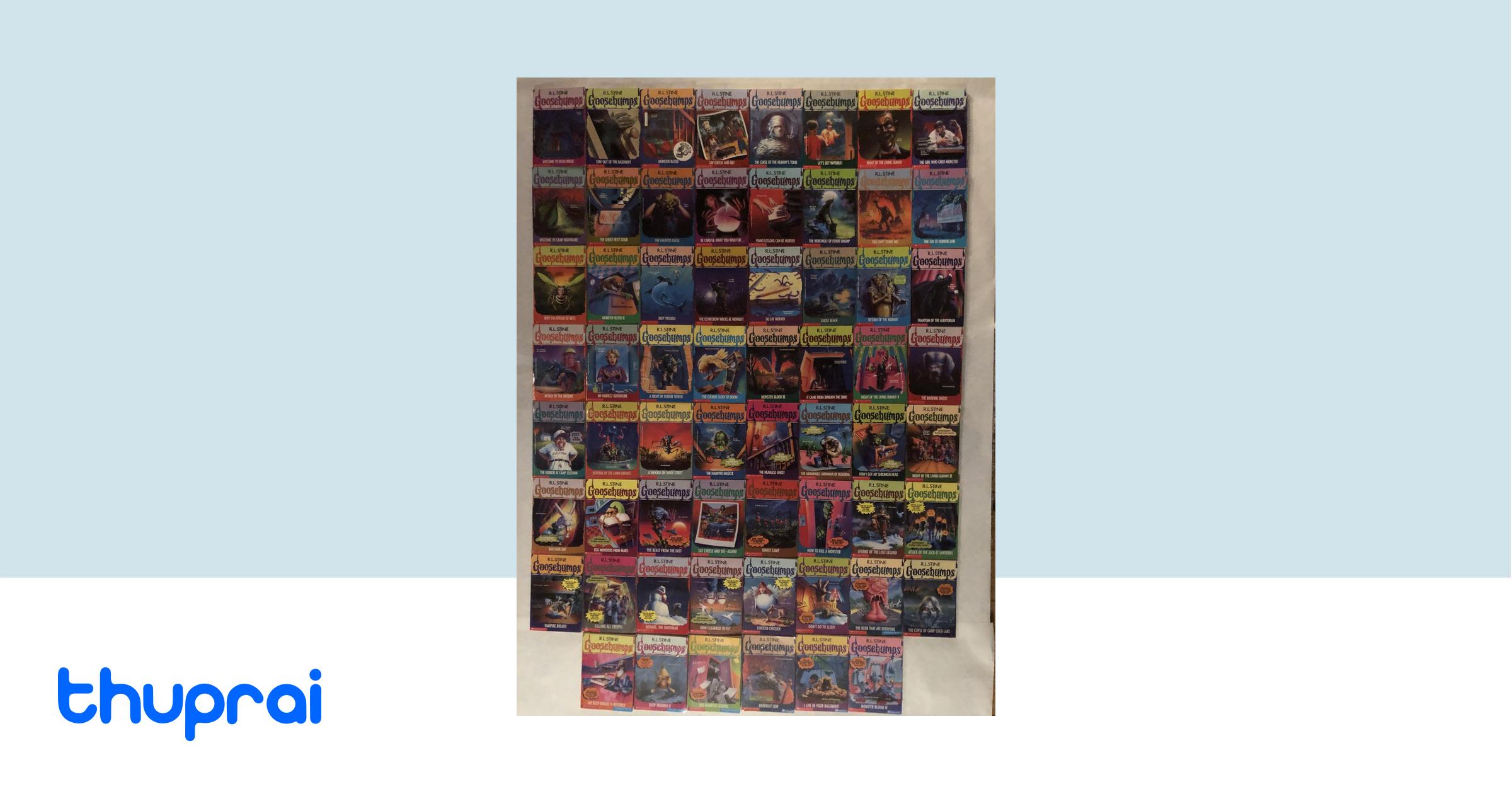 Buy The Complete Goosebumps Series, Collection 1-62 in Nepal | Thuprai