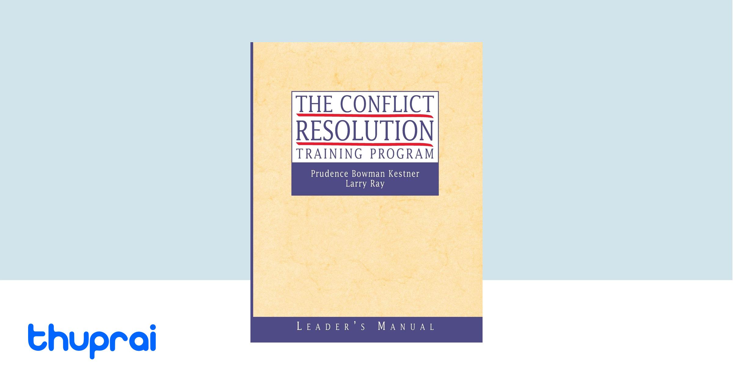 Buy The Conflict Resolution Training Program in Nepal | Thuprai